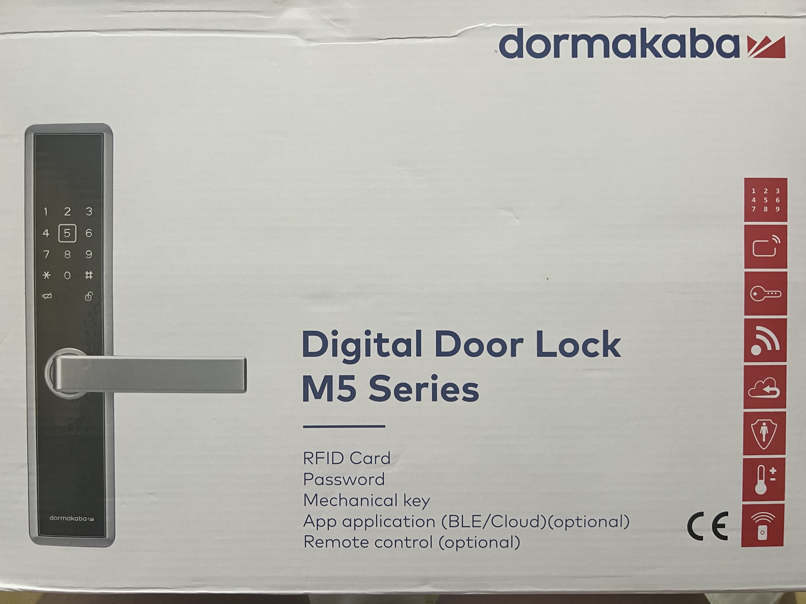 Dormakaba Digital Door Lock M5 Series, Furniture & Home Living ...