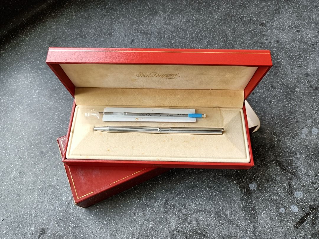 DUPONT Sterling Silver Ballpoint Pen, Hobbies & Toys, Memorabilia ...