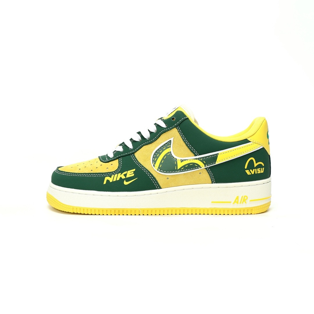 Evisu x Nike Air Force 1 07 Low"Evisu", Women's Fashion, Footwear ...