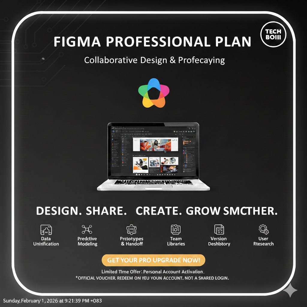 Figma Professional Plan | Official Voucher Activation | Personal ...