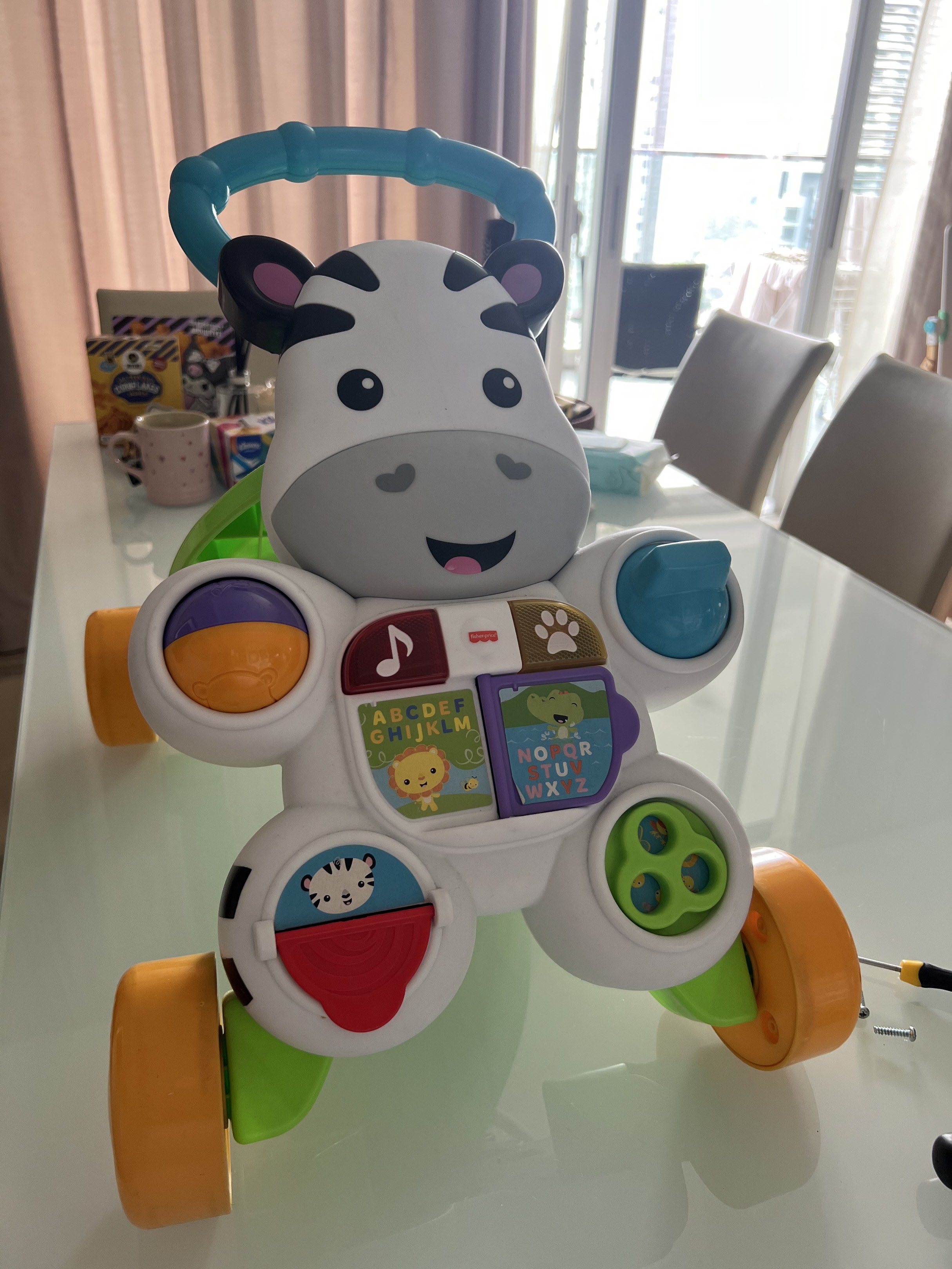 Fisher-Price Zebra Walker, Babies & Kids, Infant Playtime on Carousell