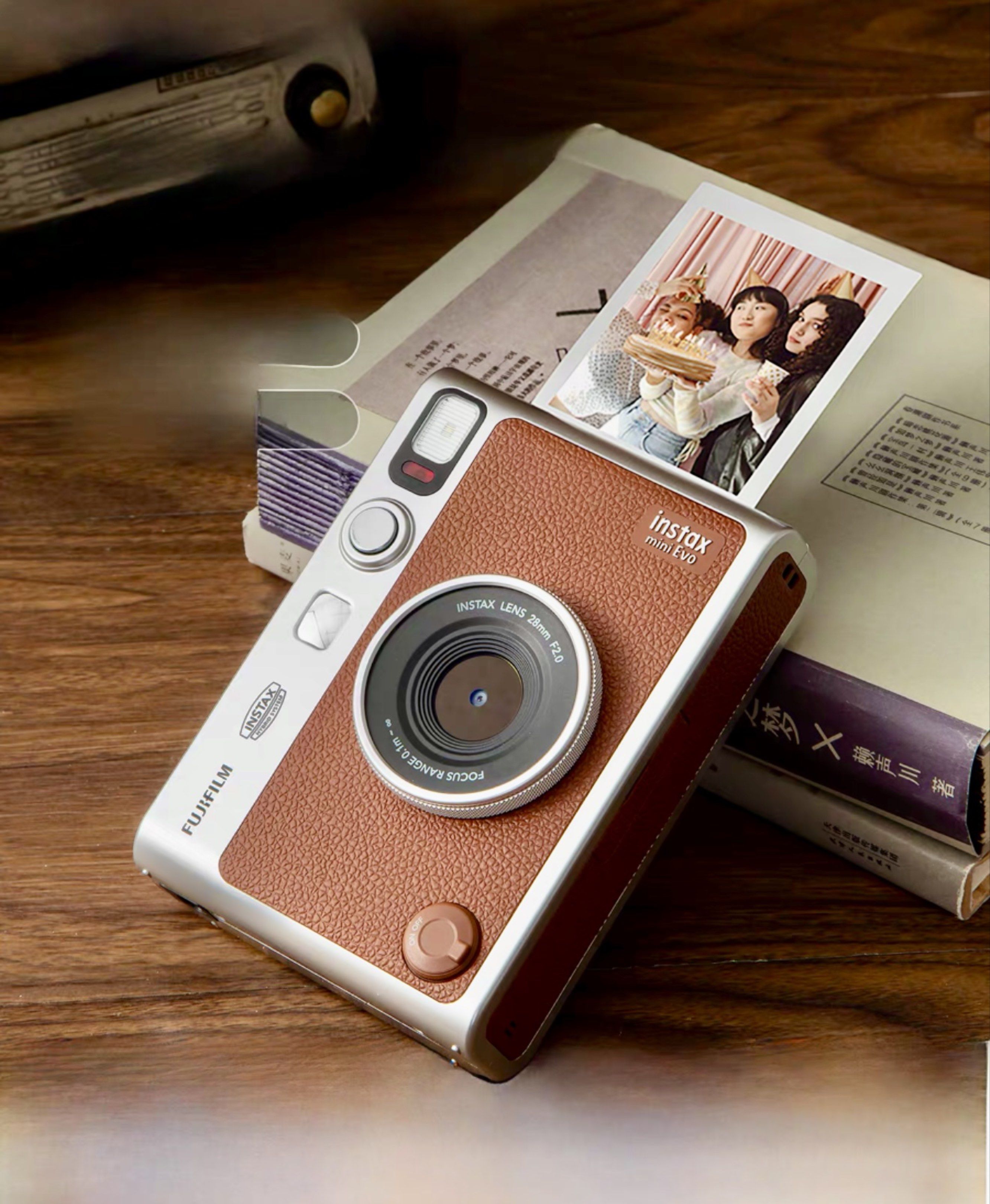 Fujifilm Instax Mini Evo Instant Camera, Photography, Cameras on Carousell