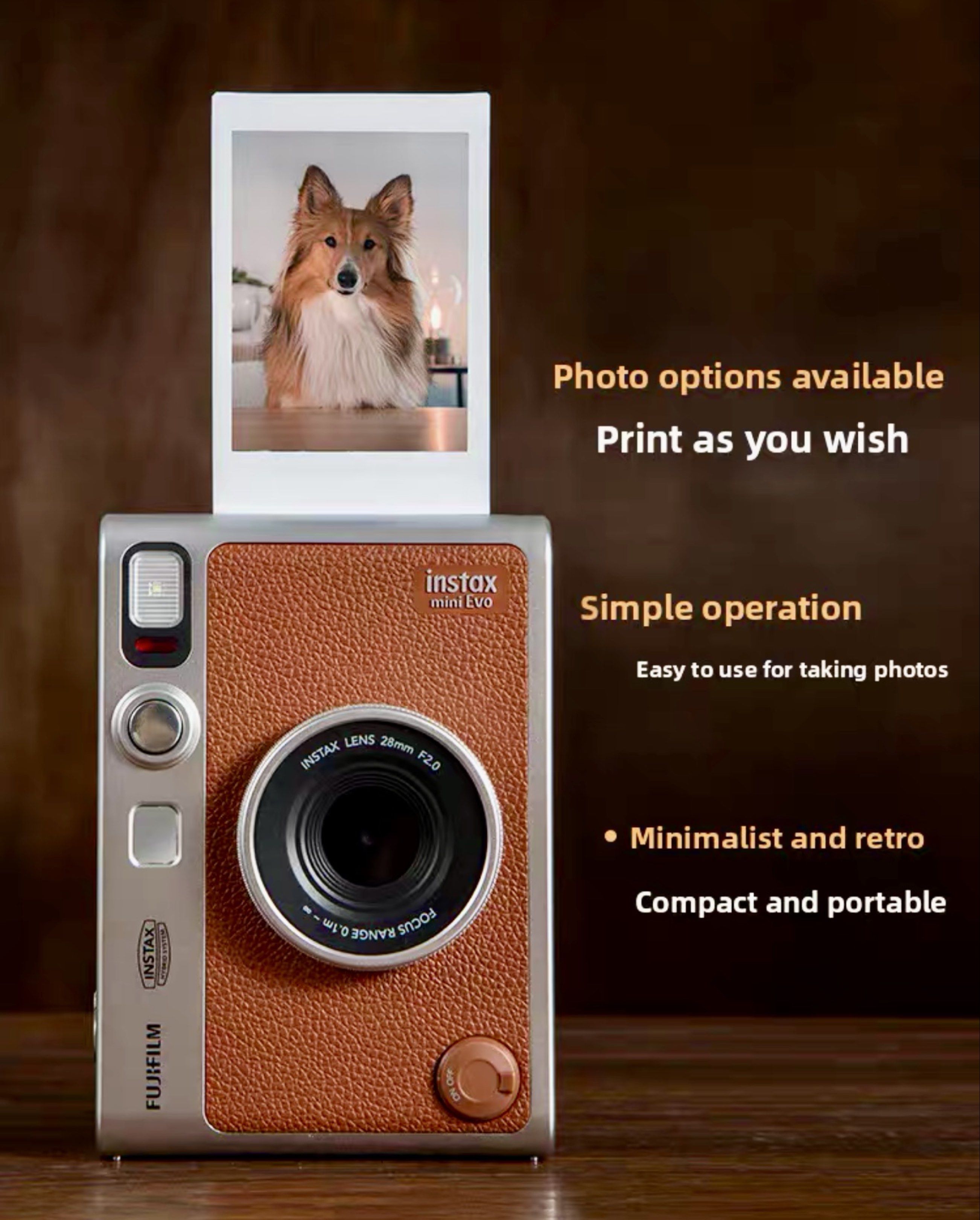 Fujifilm Instax Mini Evo Instant Camera, Photography, Cameras on Carousell