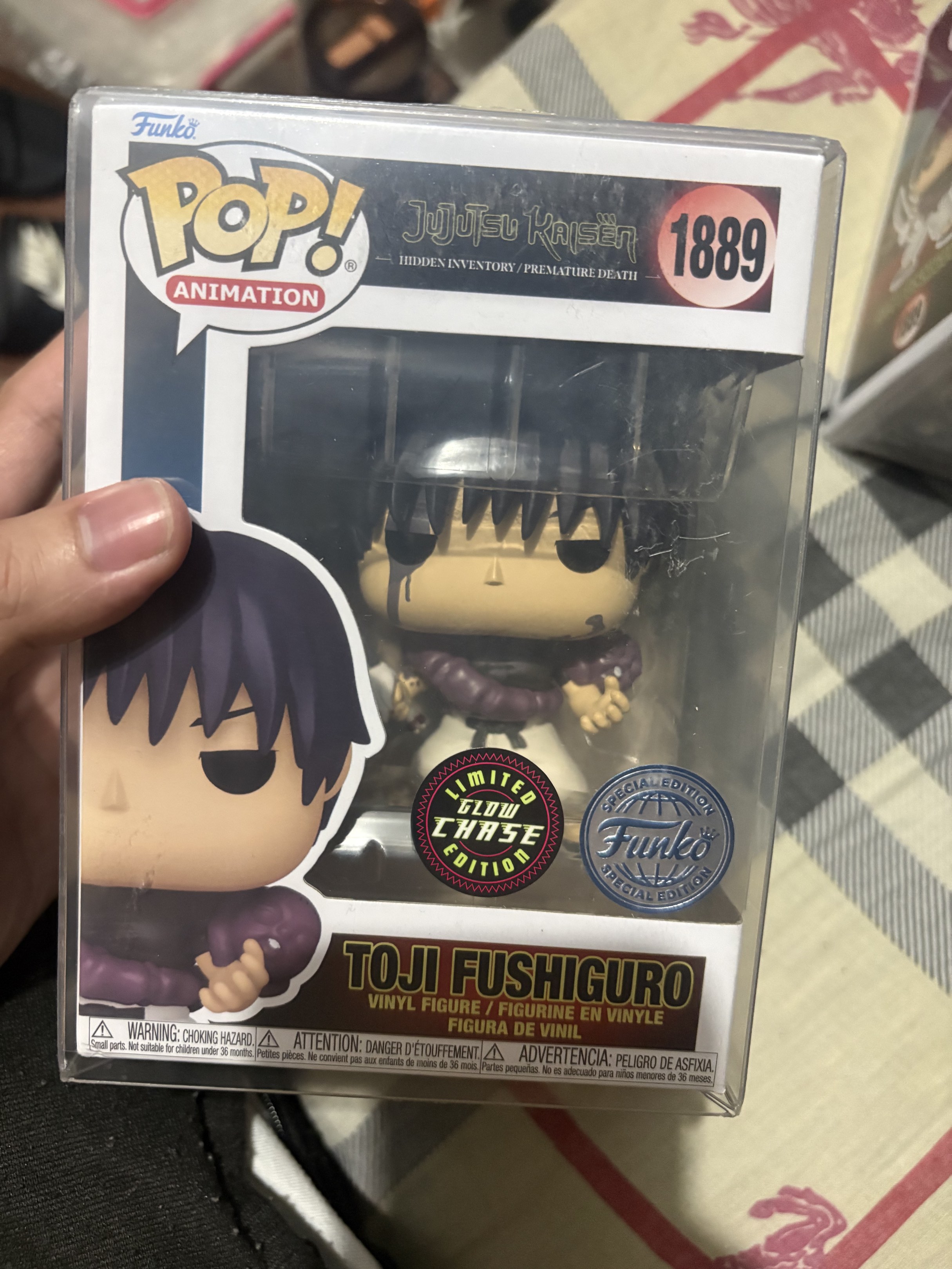 Funko Pop! Animation Jujutsu Kaisen Toji Fushiguro, Hobbies & Toys ...