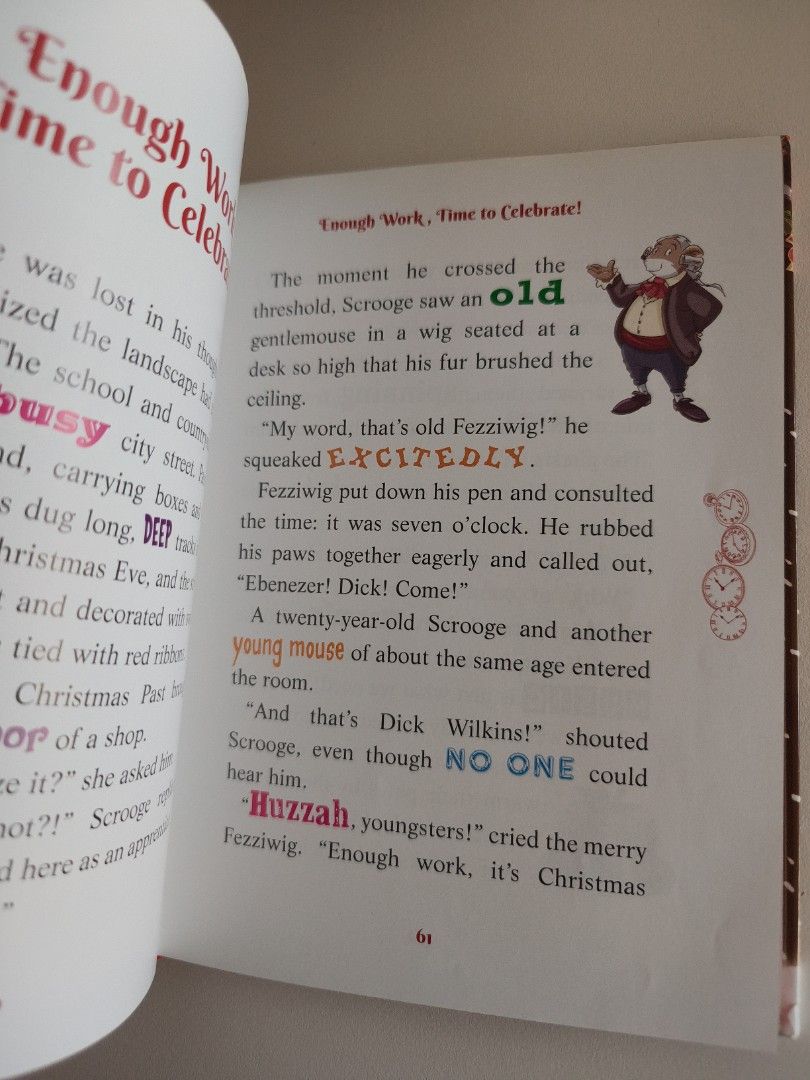 Geronimo Stilton A Christmas Carol Book, Hobbies & Toys, Books ...