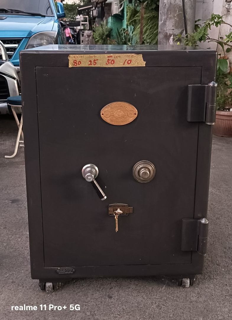 Heavy Duty Safety Vault with Key and Dial Number Combinations with ...