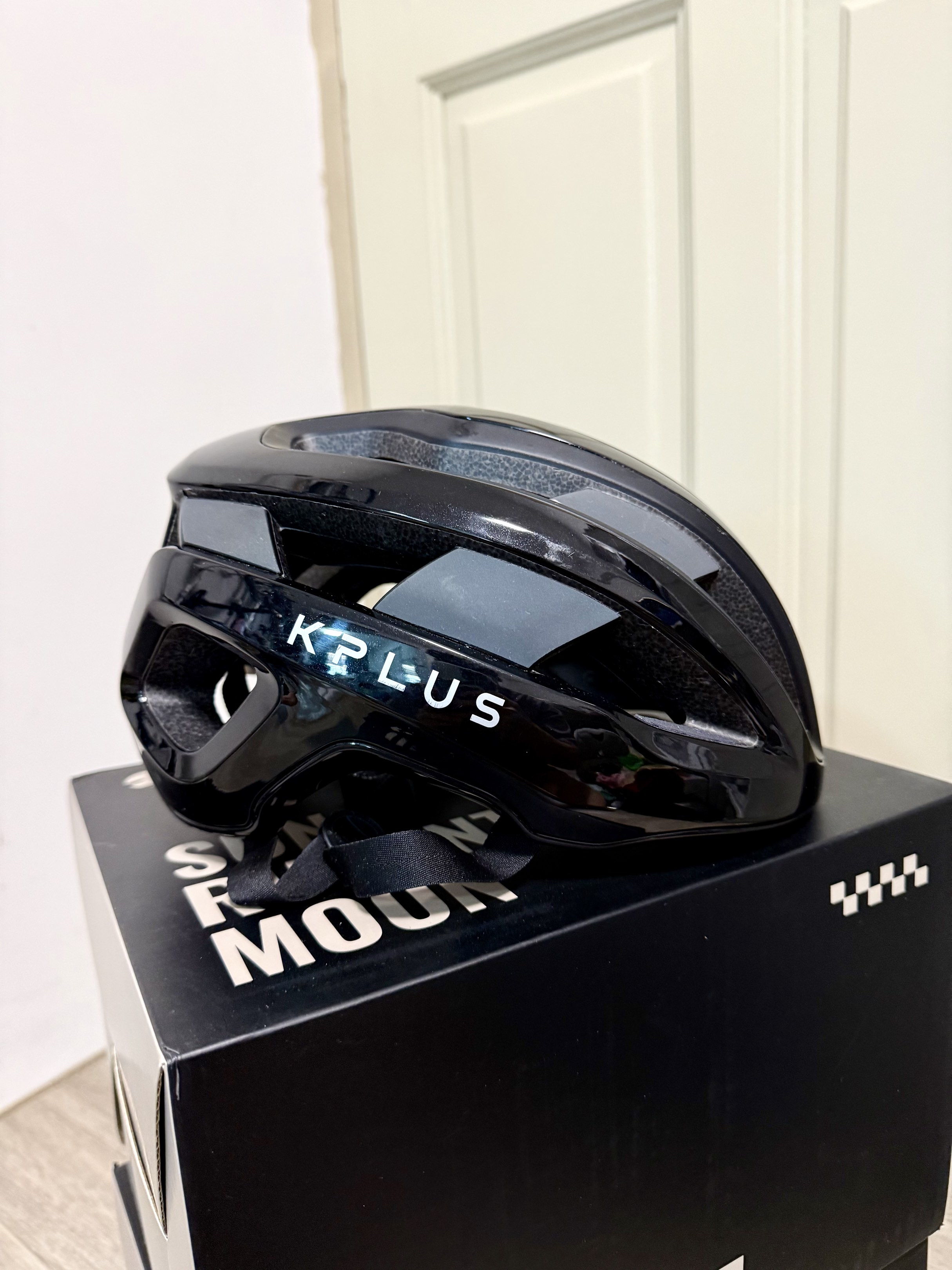 KPLUS Nova Helmet - Black, Sports Equipment, Bicycles & Parts, Parts ...