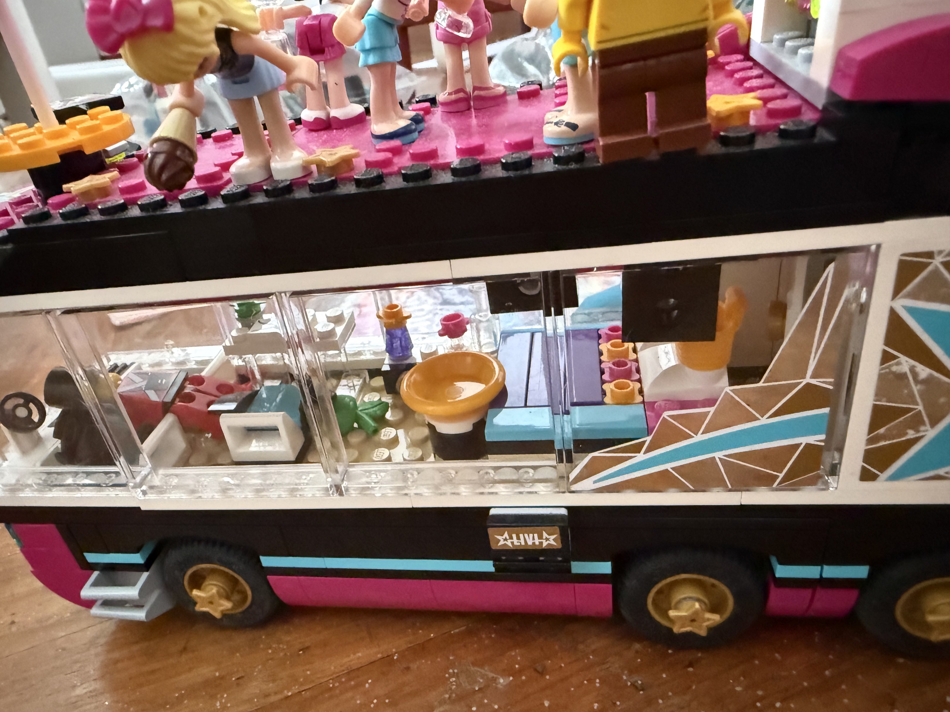 LEGO Friends Pop Star Tour Bus Set, Hobbies & Toys, Toys & Games on ...