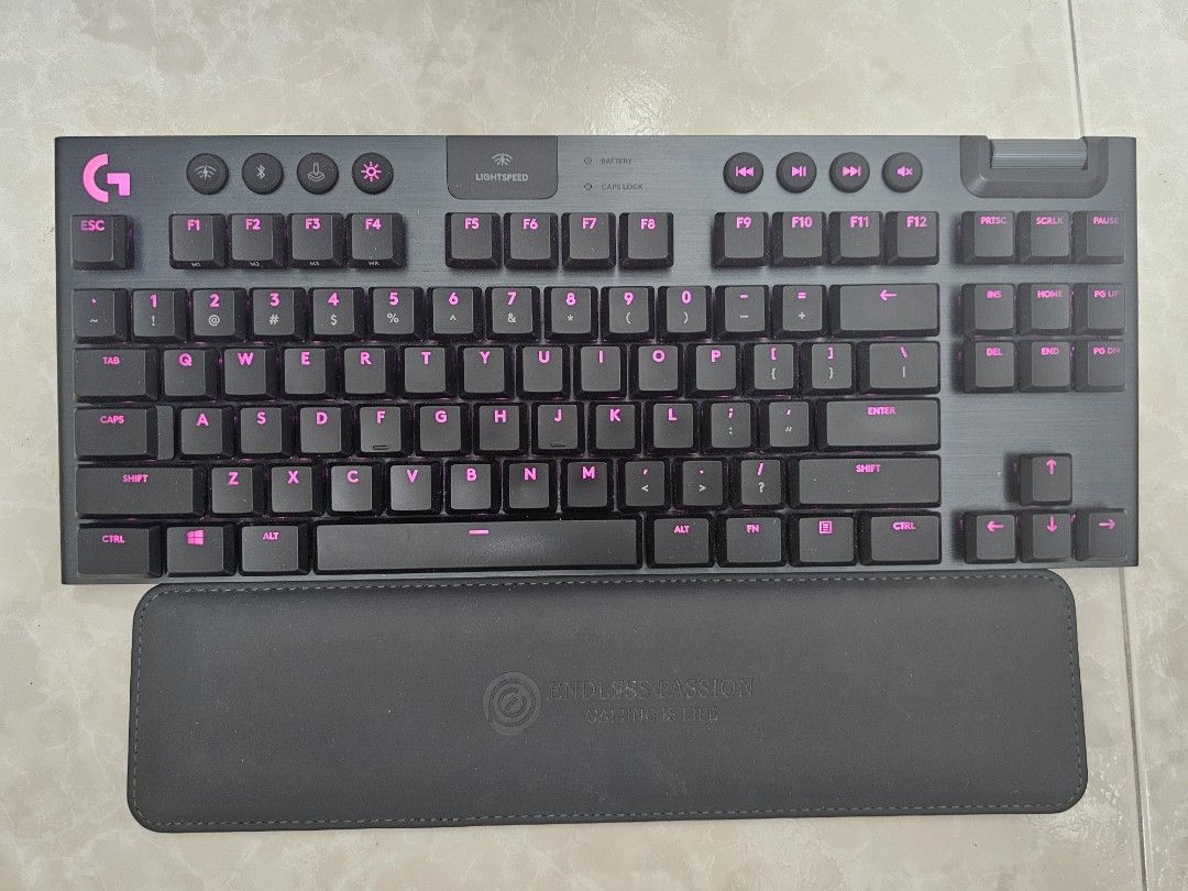 Logitech G915 TKL Wireless Mechanical Keyboard, Computers & Tech, Parts ...