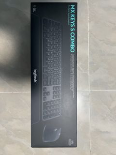 logitech mx keys s combo (mouse + keyboard), Computers & Tech, Parts ...