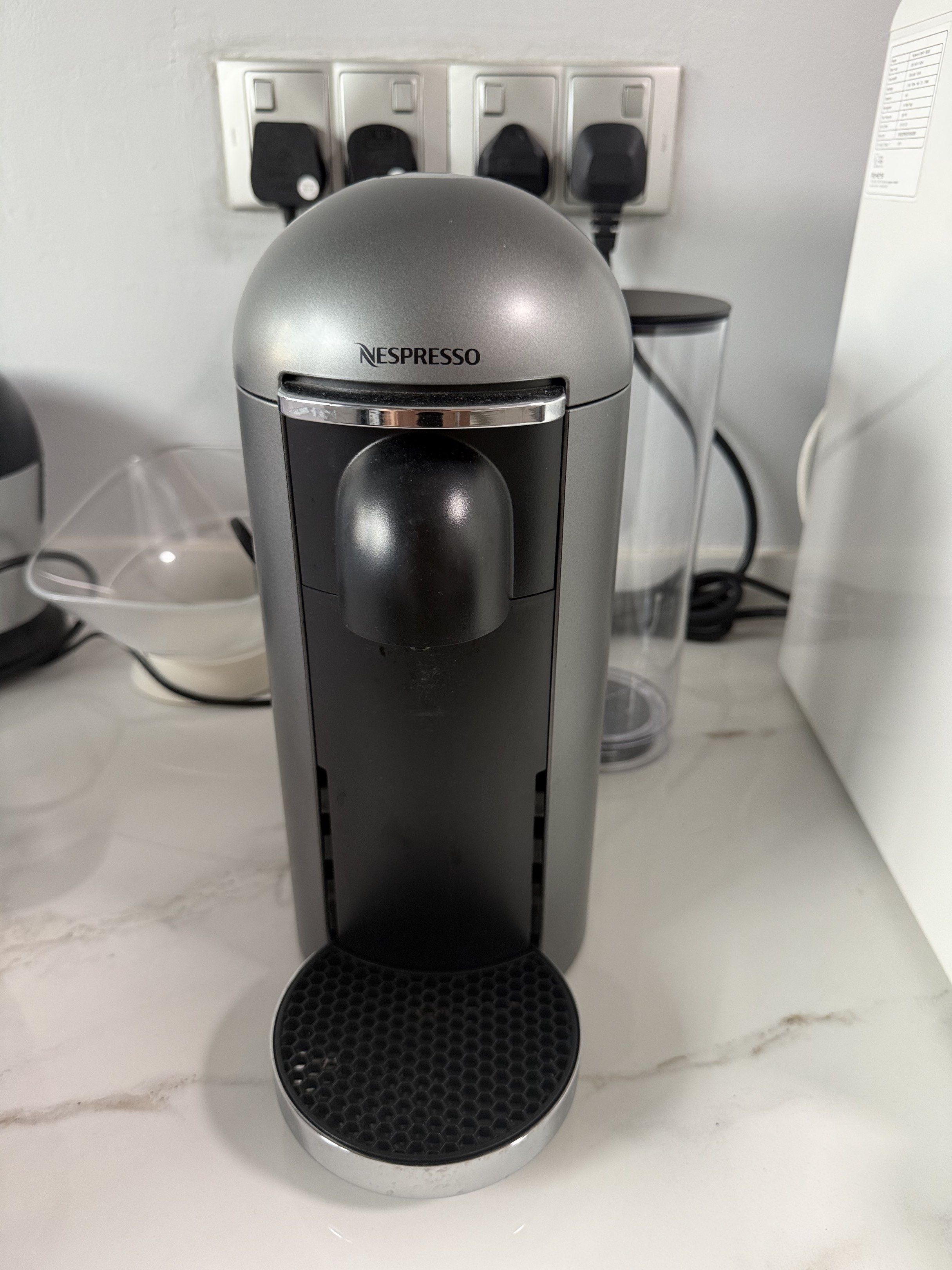 Nespresso Vertuo Next Coffee Machine - Grey, TV & Home Appliances ...