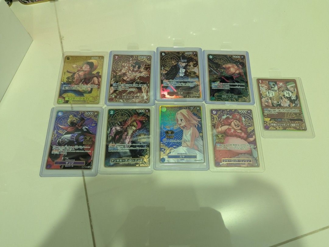 One Piece Card Game Second Anniversary Set, Hobbies & Toys, Toys ...