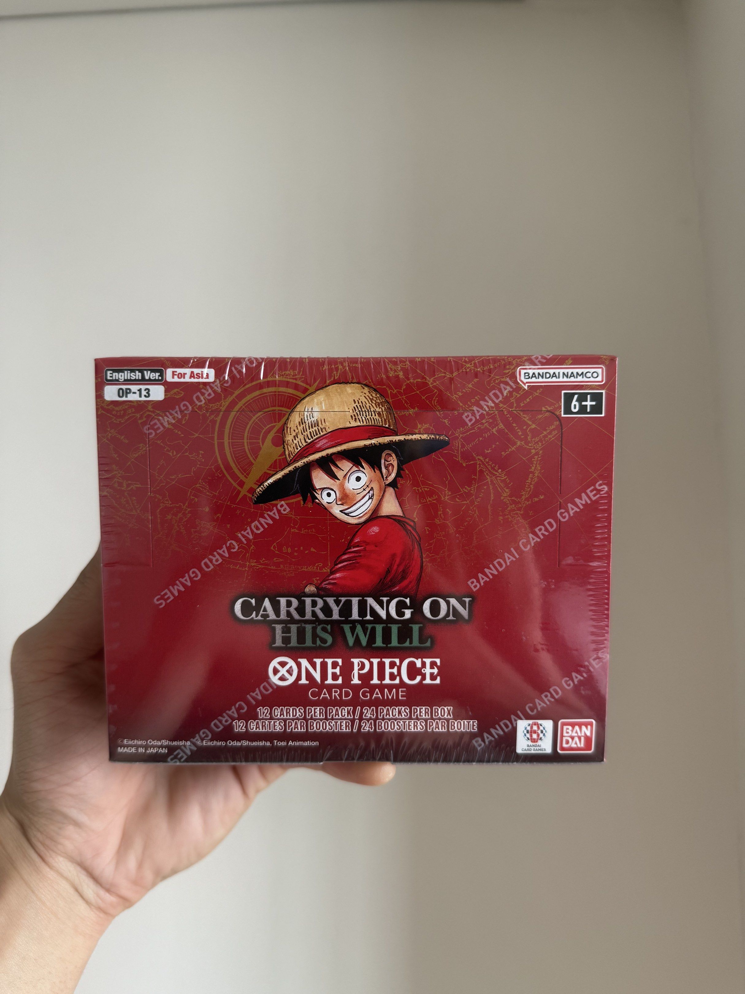 One Piece OP-13 Booster Box, Hobbies & Toys, Toys & Games on Carousell