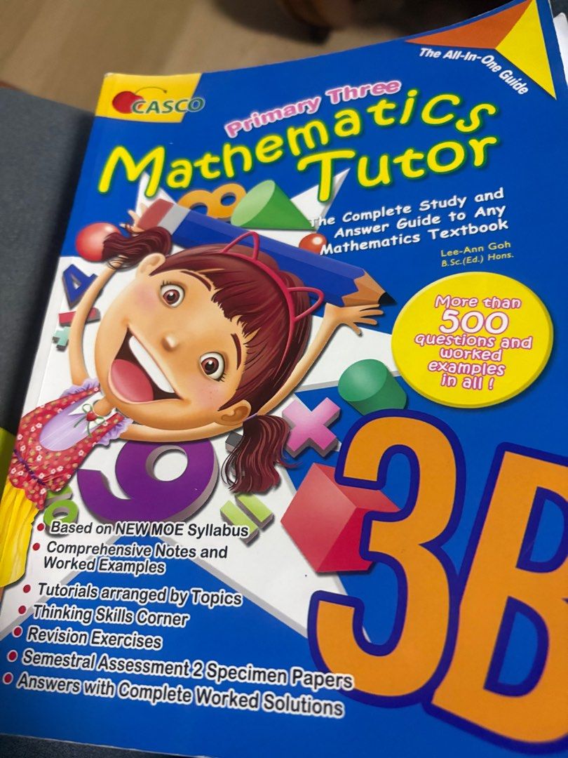 P3A and B Casco mathematics tutor, Hobbies & Toys, Books & Magazines ...