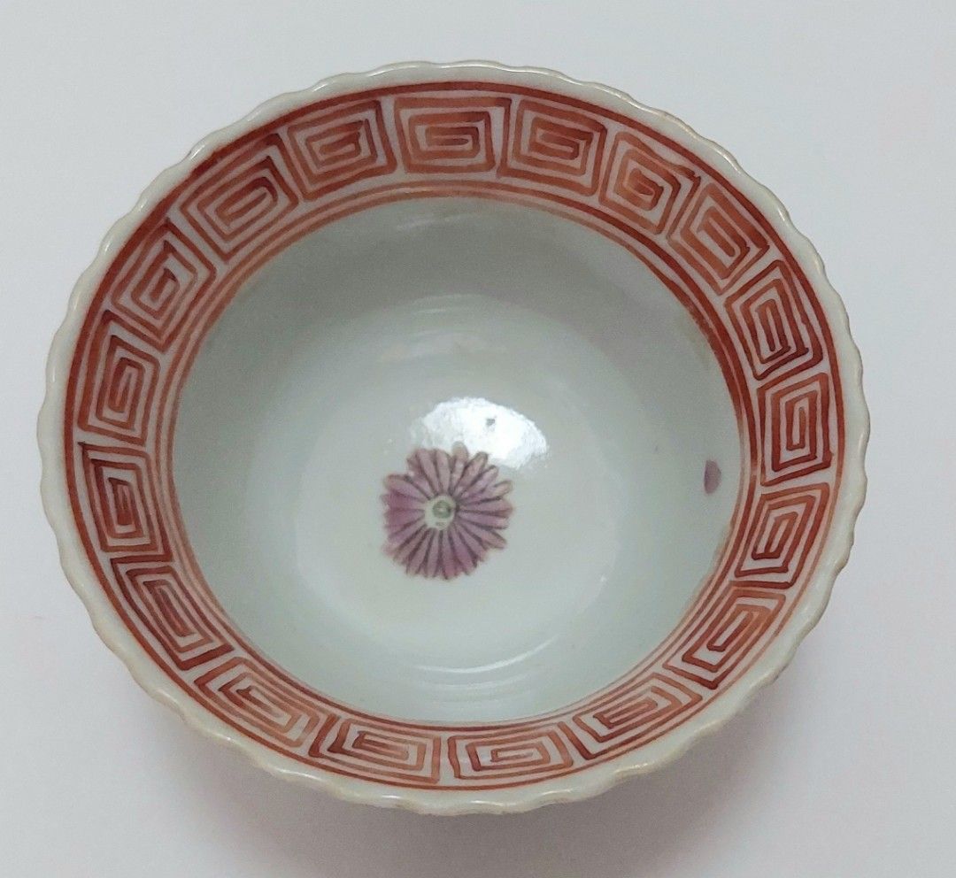 Peranakan Teacup and Saucer, Hobbies & Toys, Memorabilia & Collectibles ...