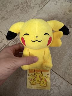 Smiling Pikachu Plush Pokemon Center Collection, Hobbies & Toys, Toys ...