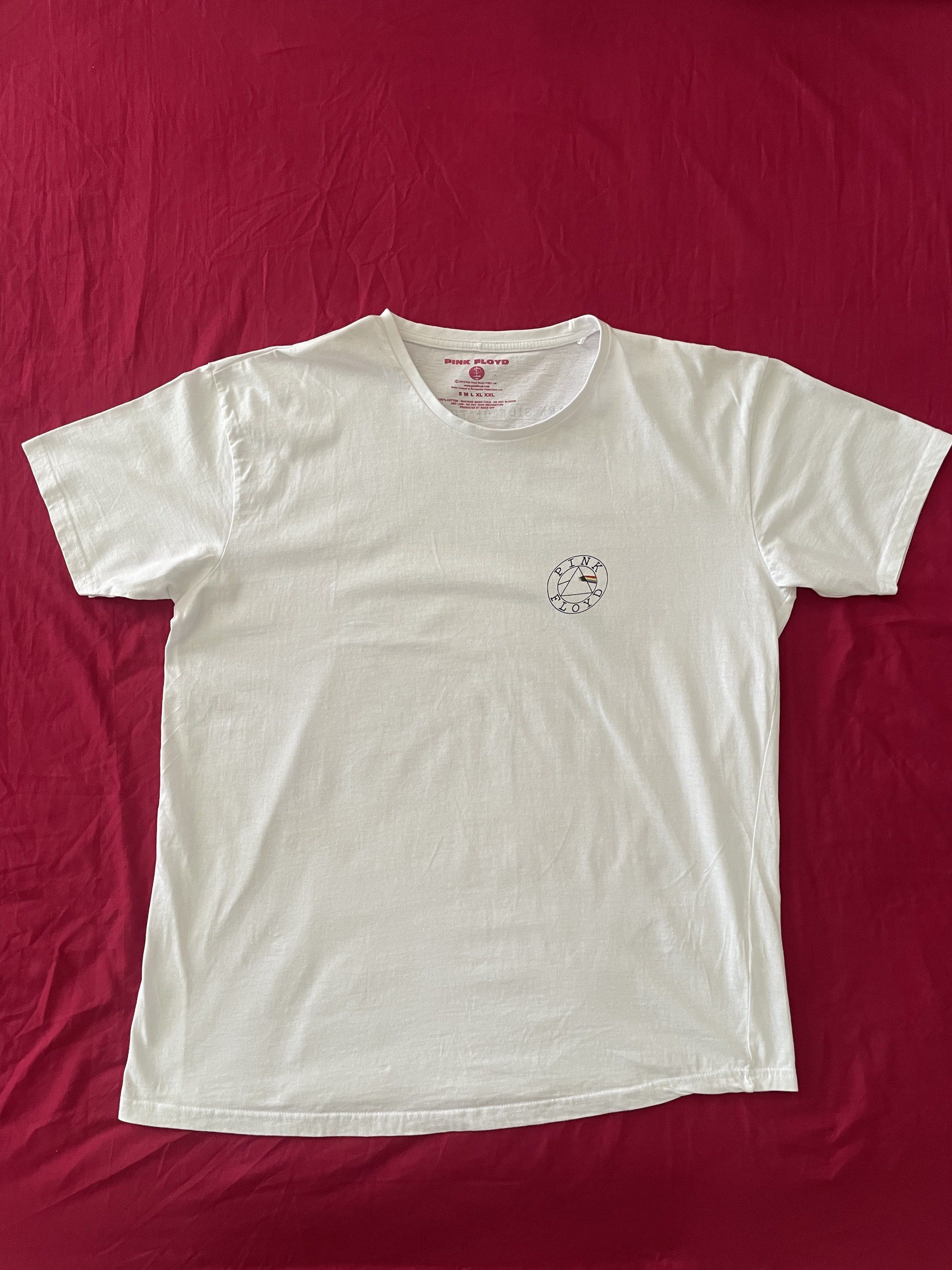 Pink Floyd The Dark Side of the Moon Tour T-shirt, Men's Fashion, Tops ...