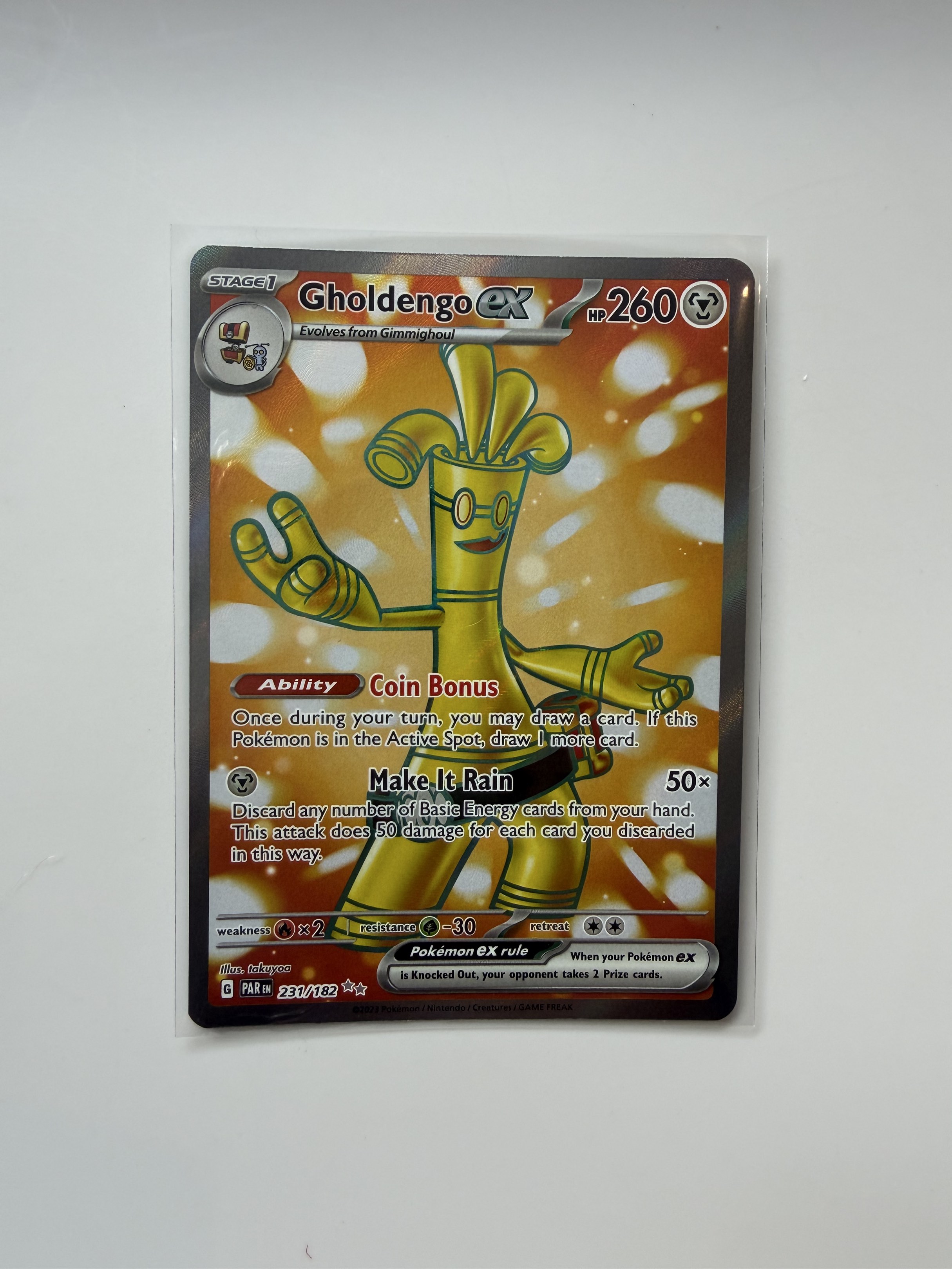Pokemon TCG Gholdengo ex full art, Hobbies & Toys, Toys & Games on ...