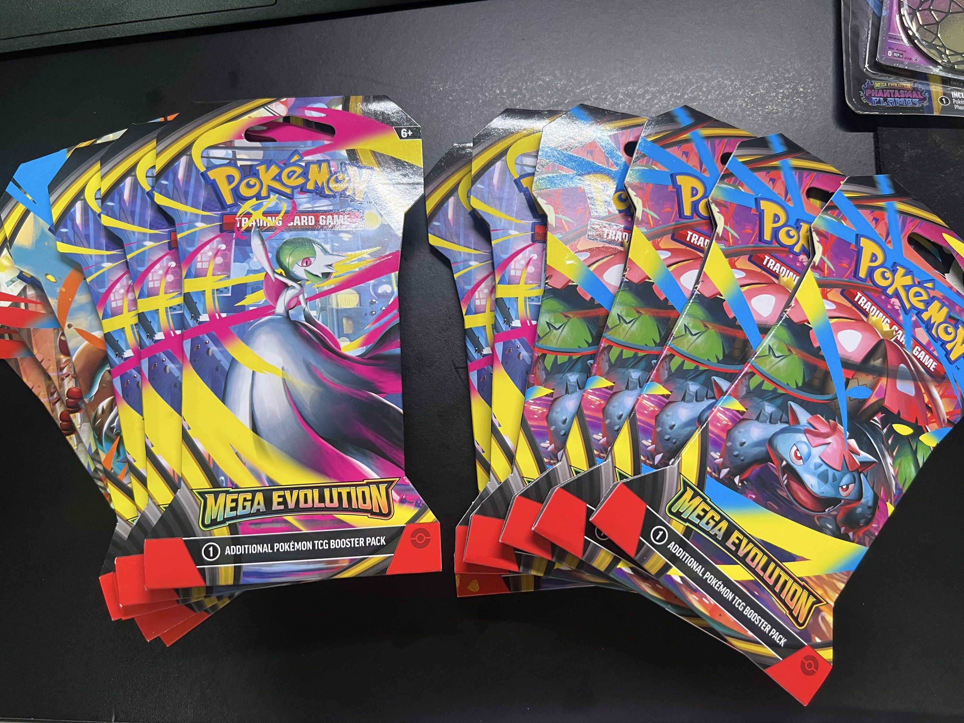 Pokemon TCG Mega Evolution Booster Packs, Hobbies & Toys, Toys & Games ...