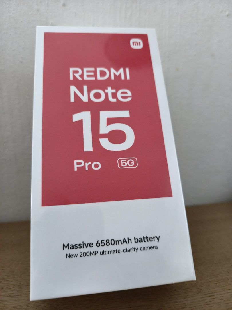 Redmi Note 15 Pro 5G - 12GB RAM, 256GB ROM, Mobile Phones & Gadgets ...
