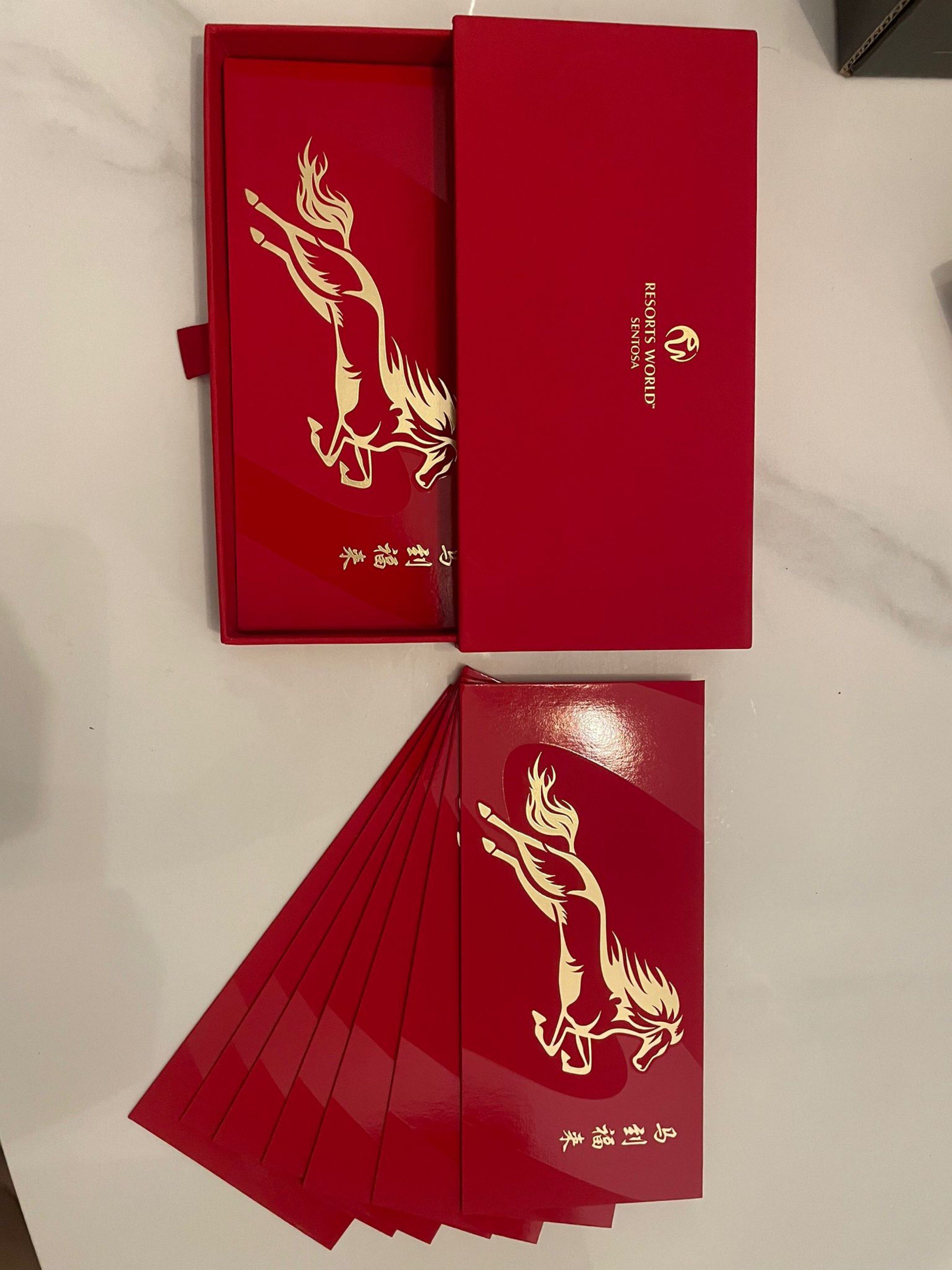 Resorts World Sentosa Red Packets - New, Hobbies & Toys, Occasions ...