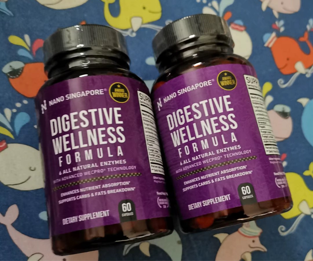 [SEALED] Nano Singapore Digestive Wellness Formula - 60 Capsules ...