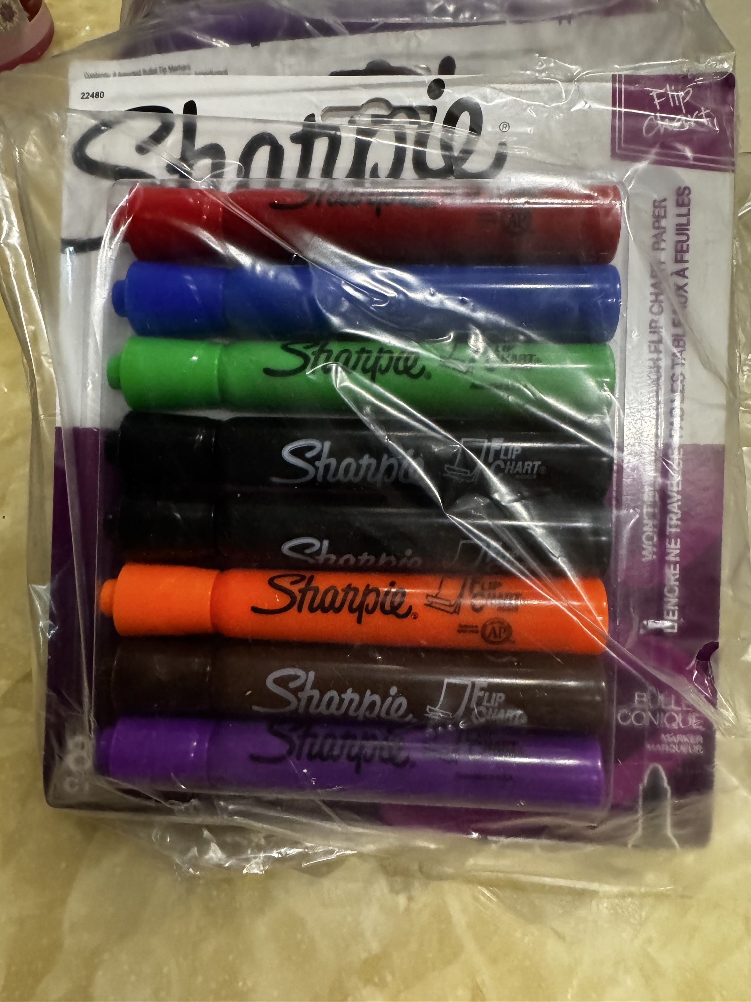 Sharpie Flip Chart Markers - 8 Colors Assorted, Hobbies & Toys ...