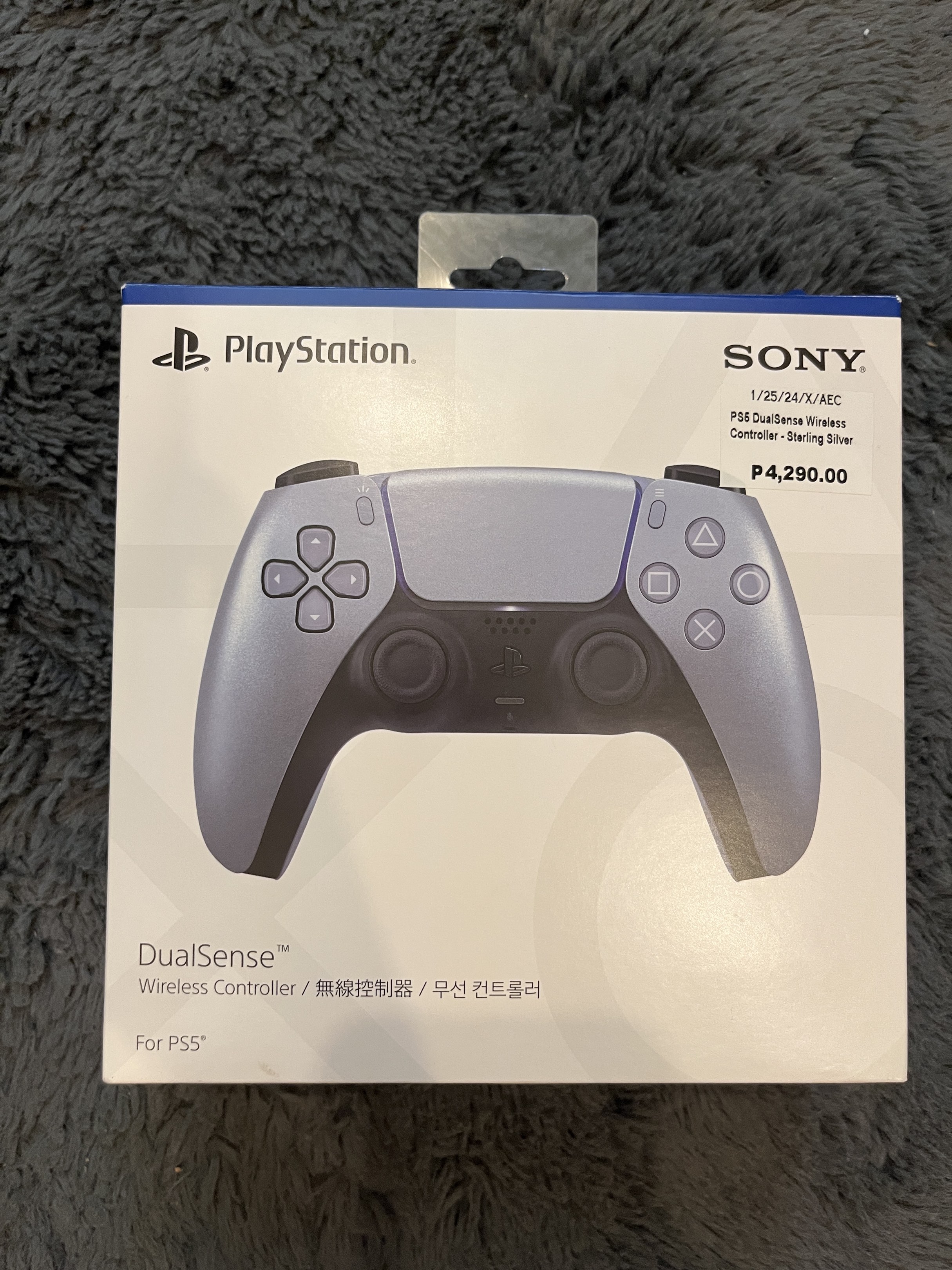 Sony PS5 DualSense Wireless Controller - Sterling Silver, Video Gaming ...