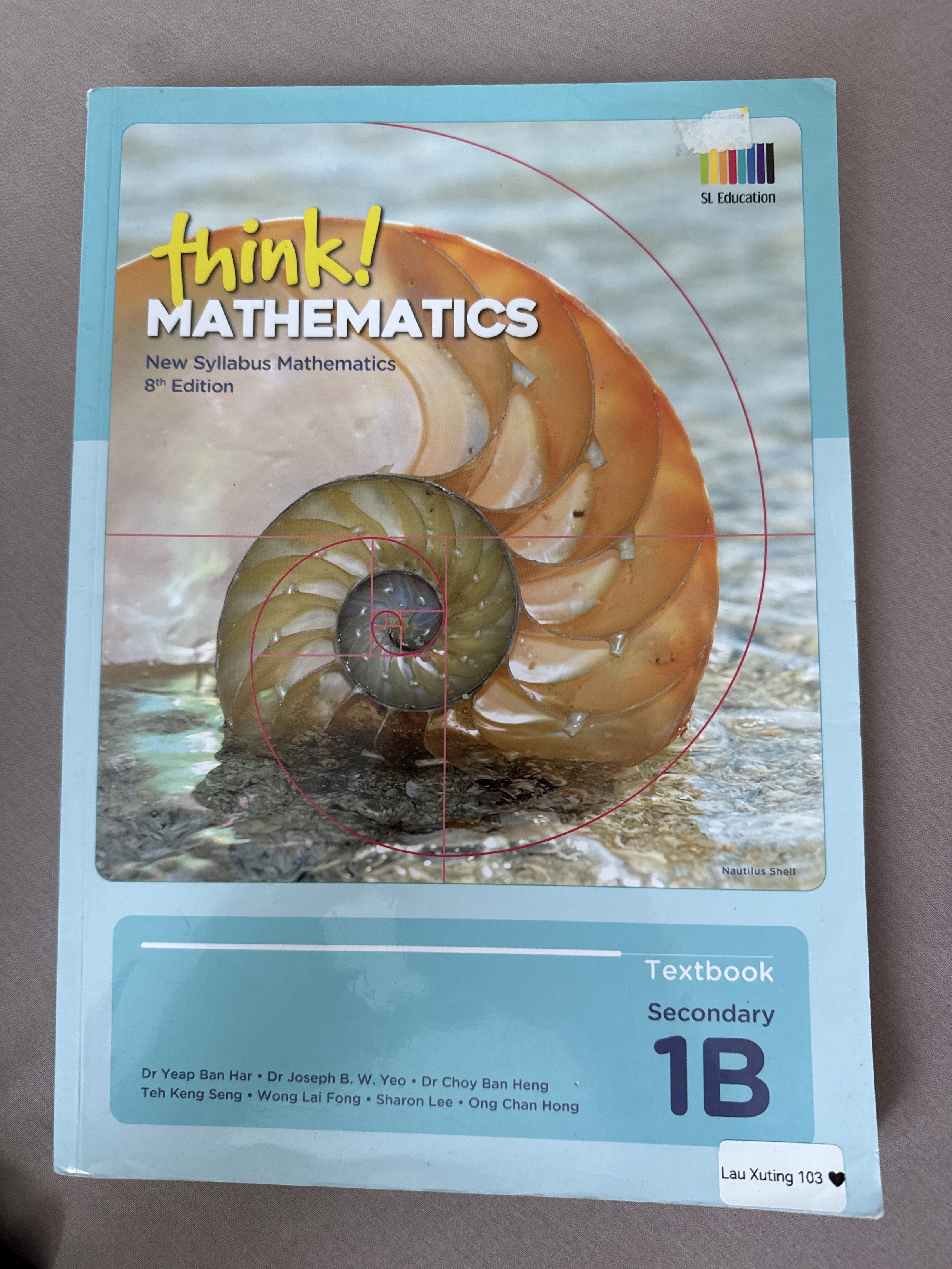 Think! Mathematics Textbook Secondary 1B, Hobbies & Toys, Books ...