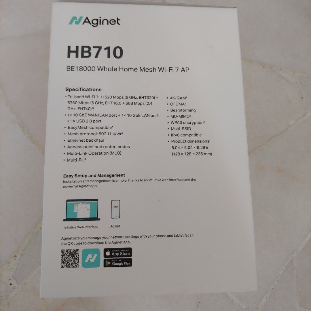 TP-Link HB710 WiFi 7 Mesh System BE18000 Whole Home Coverage, Computers ...
