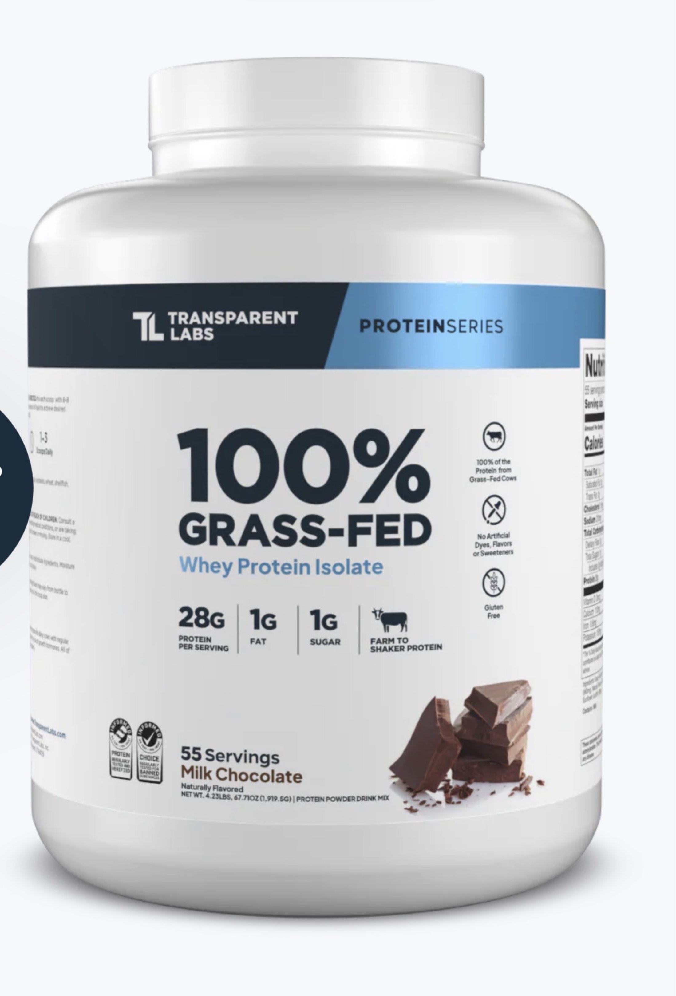 Transparent Lab ~ Whey Isolate, Health & Nutrition, Health Supplements ...