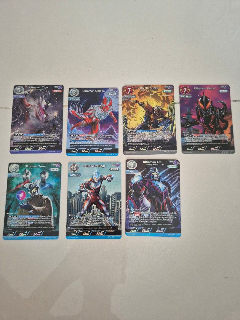 Ultraman carc game RRR, Hobbies & Toys, Toys & Games on Carousell