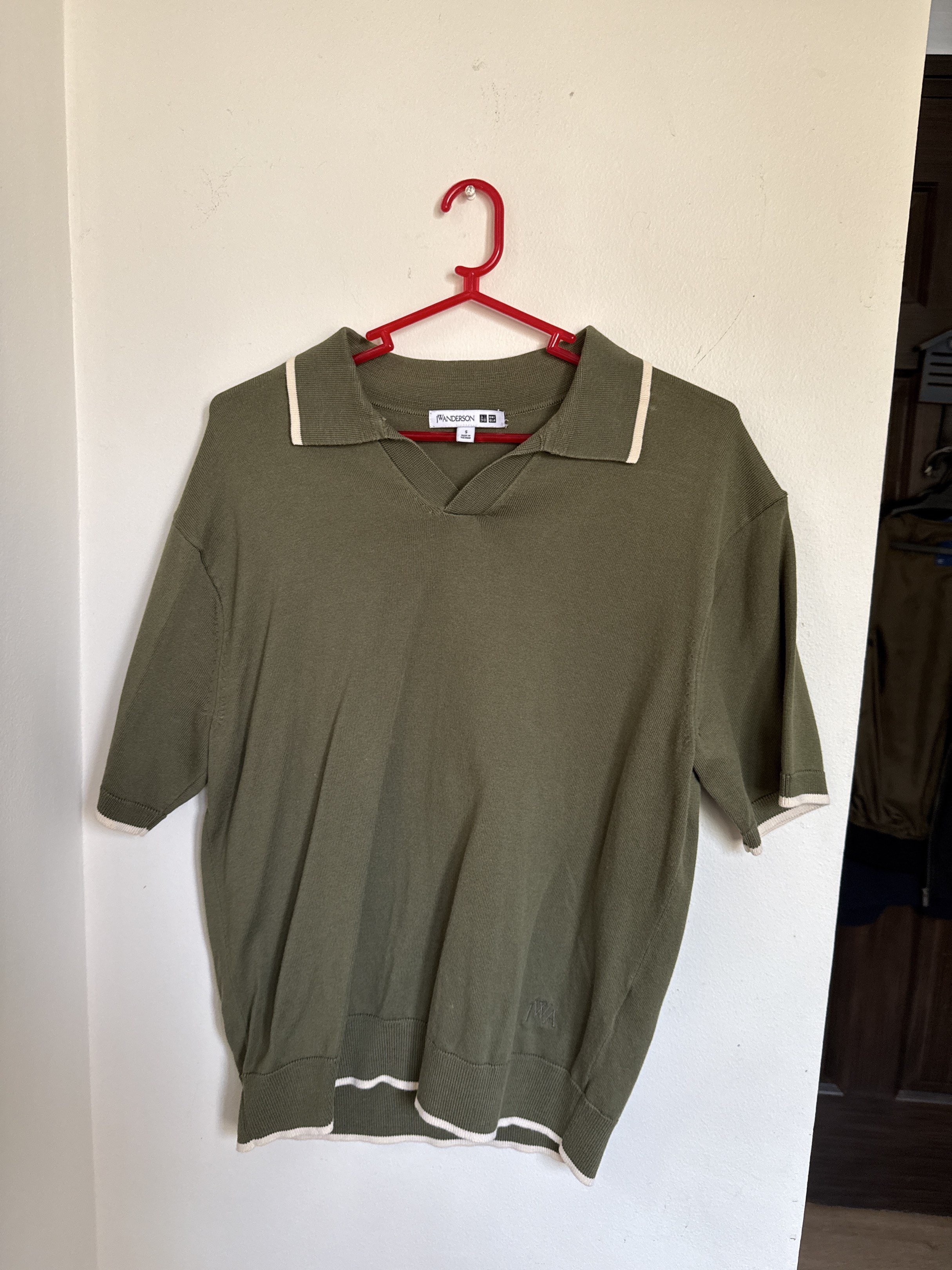 Uniqlo JW Anderson Knit Polo Shirt, Men's Fashion, Tops & Sets, Tshirts ...
