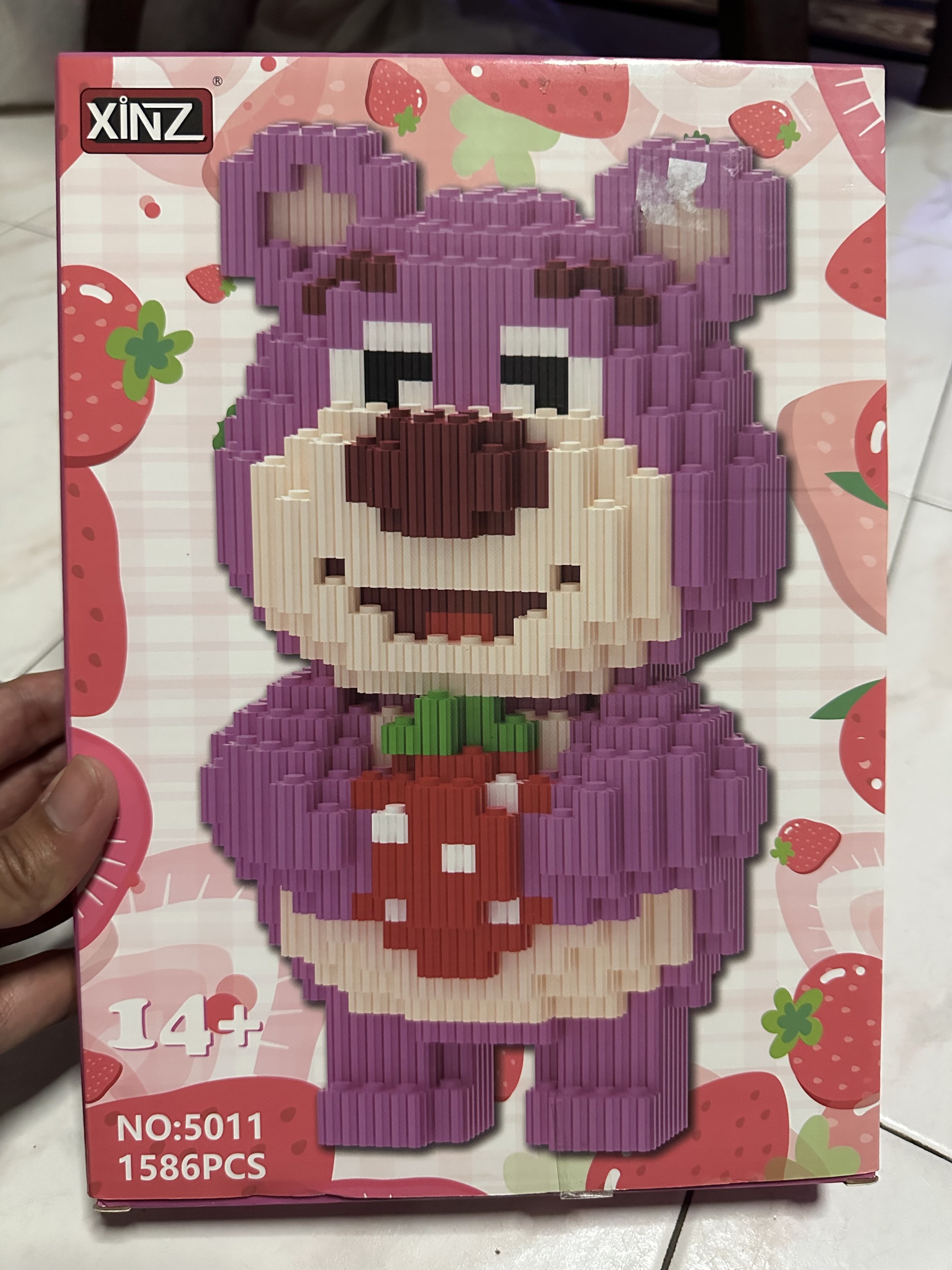 XINZ Lotso Bear Building Blocks - 1586 Pieces, Hobbies & Toys, Toys ...