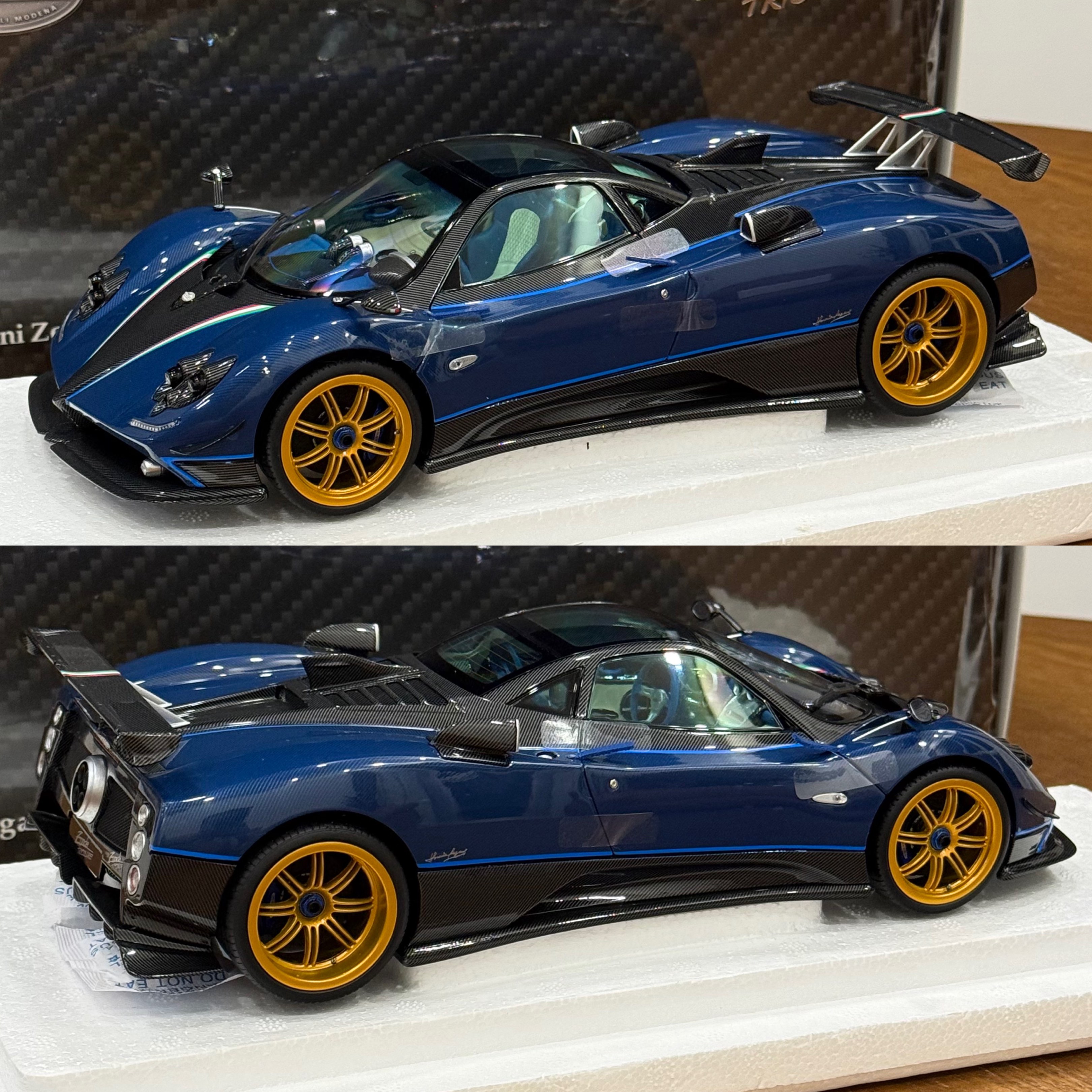 1/18 Almost Real Pagani Zonda Tricolore model car diecast same scale as ...