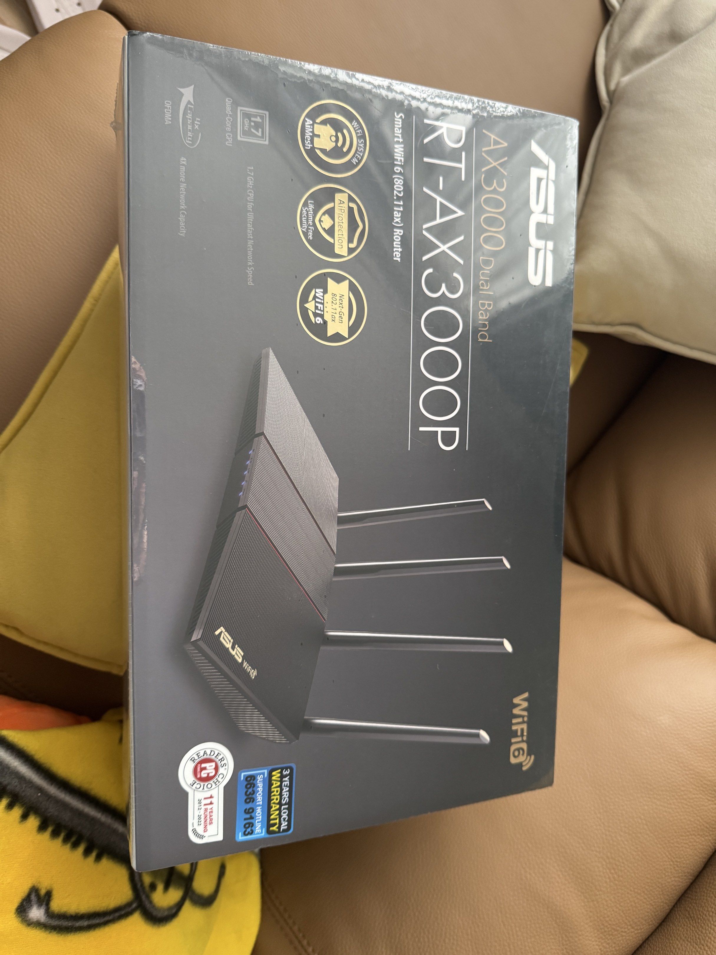 ASUS RT-AX3000P Dual Band WiFi 6 Router, Computers & Tech, Parts ...