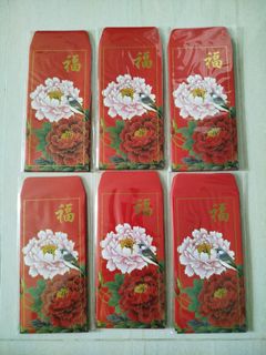 Floral Ang Pao Packets - New Year, Hobbies & Toys, Occasions & Party ...
