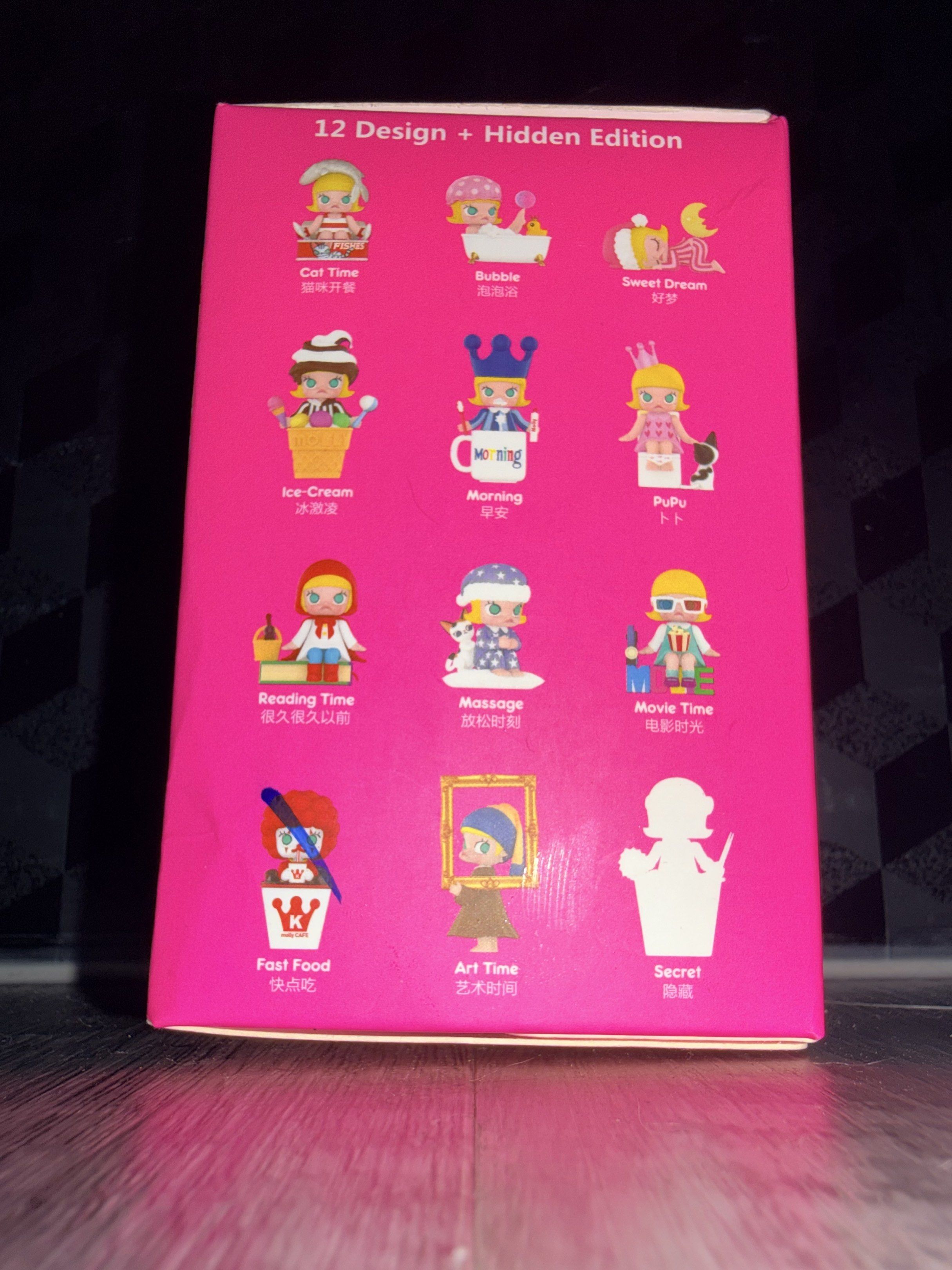 MINT] Pop Mart Molly One Day Series - Fast Food Figure (Sealed Bag ...