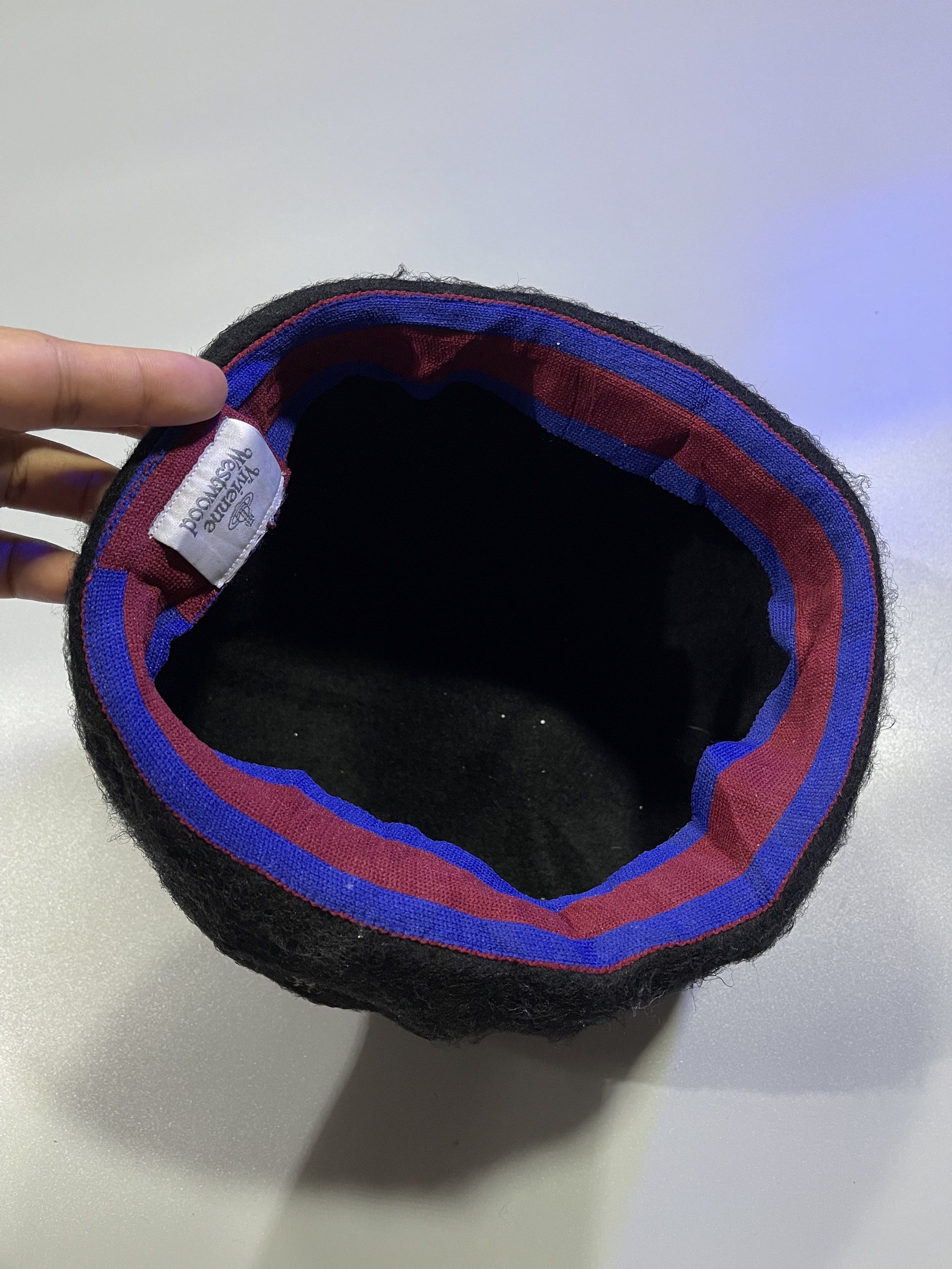 💥💥BOOM💥💥 WOOL VIVIENNE WESTWOOD BERET HAT. SIZE ONE SIZE LOCK RM160 # ...