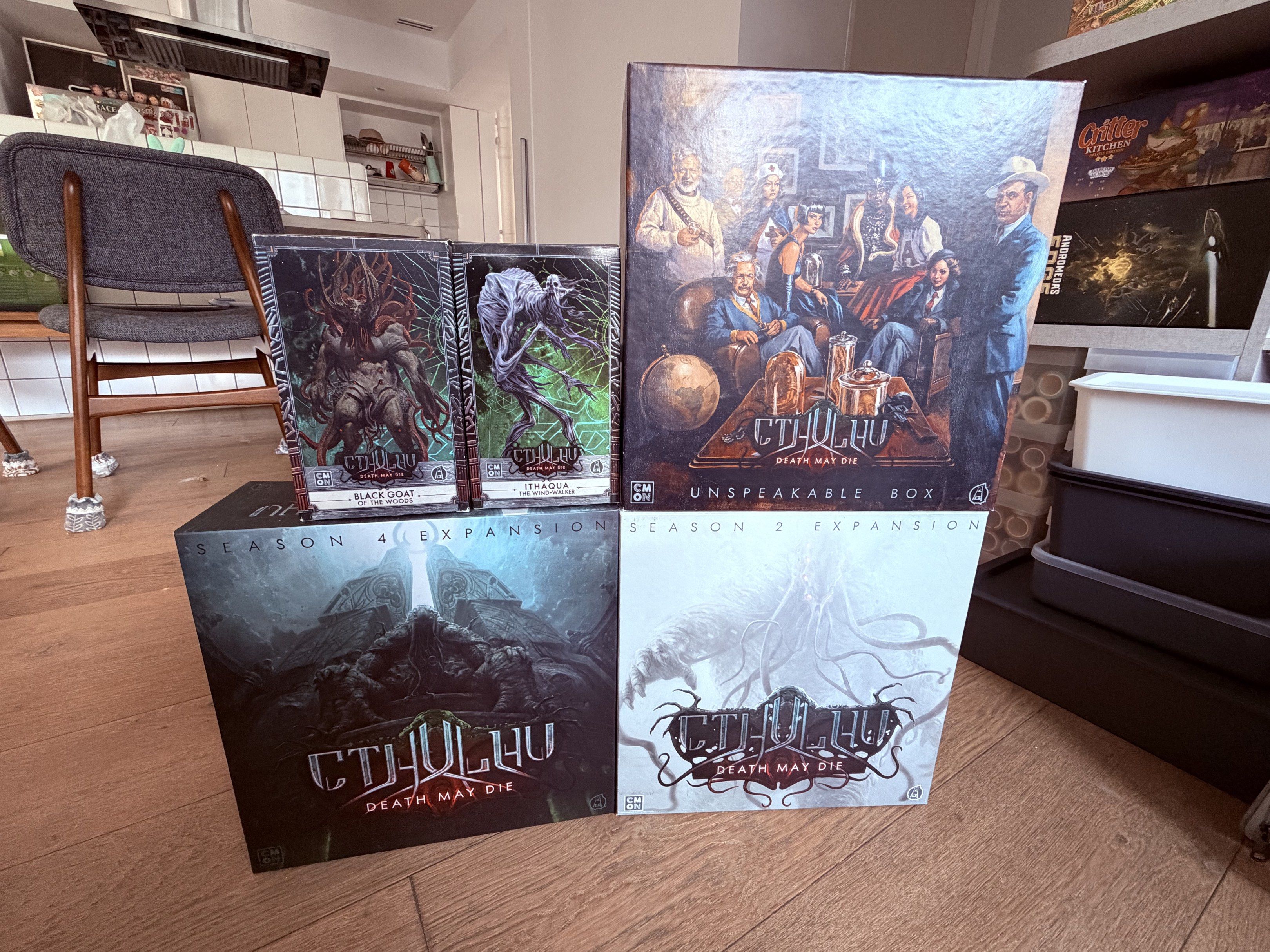 Cthulhu: Death May Die Board Game Expansions, Hobbies & Toys, Toys ...