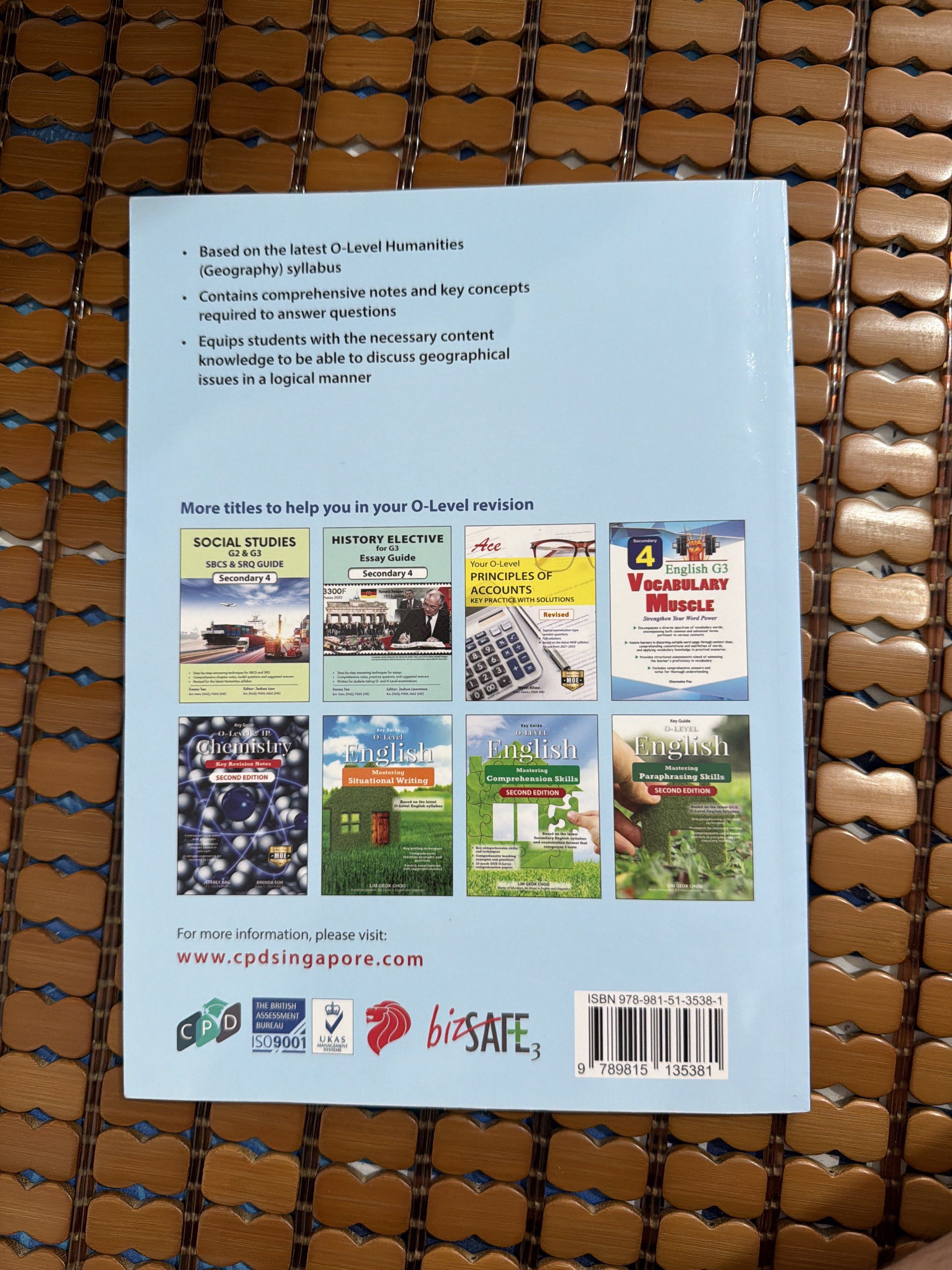 Geography O Level Key Revision Notes, Hobbies & Toys, Books & Magazines ...