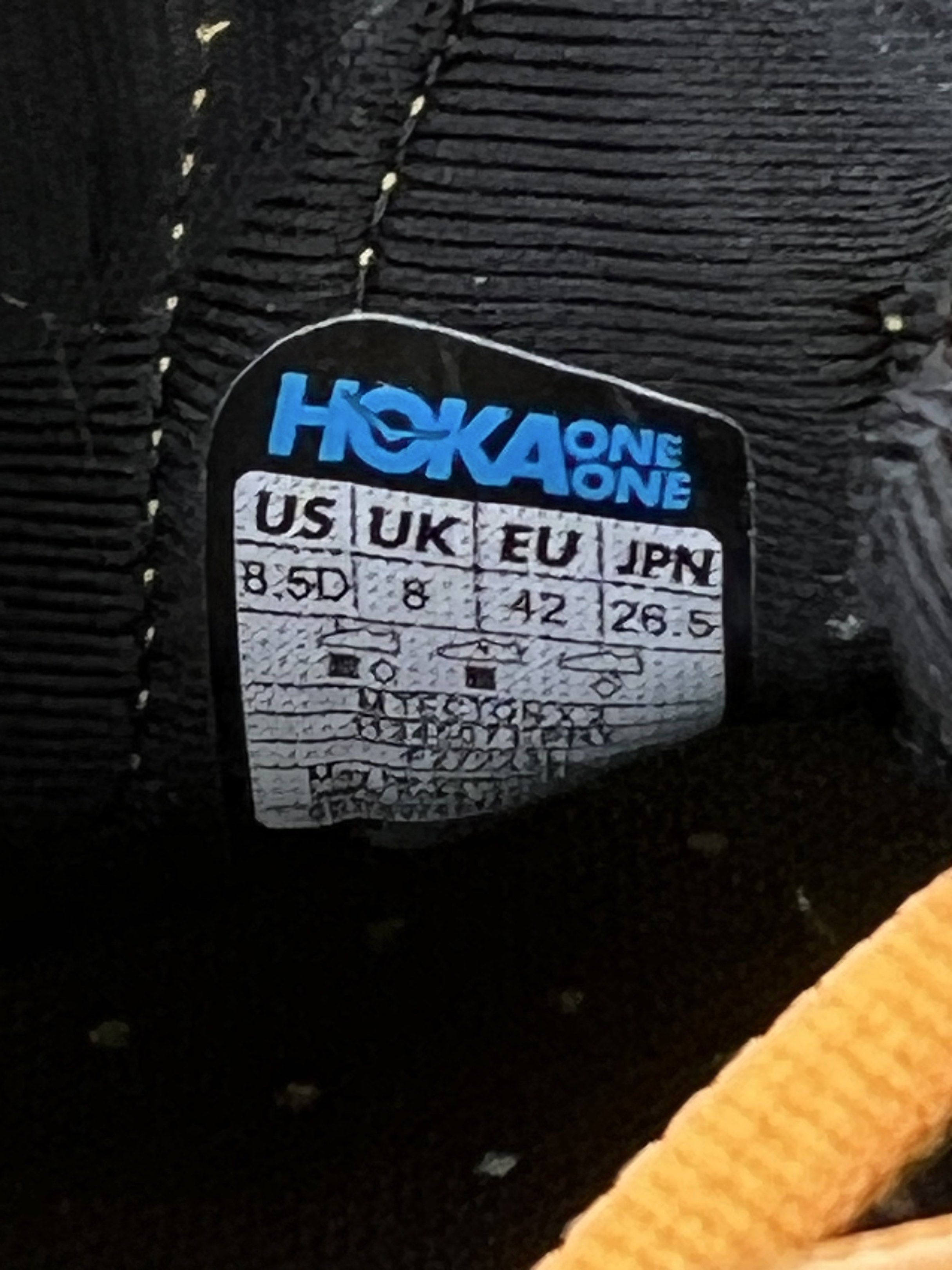 Hoka Tecton X2 Evening Primrose / Radiant Yellow, Men's Fashion ...