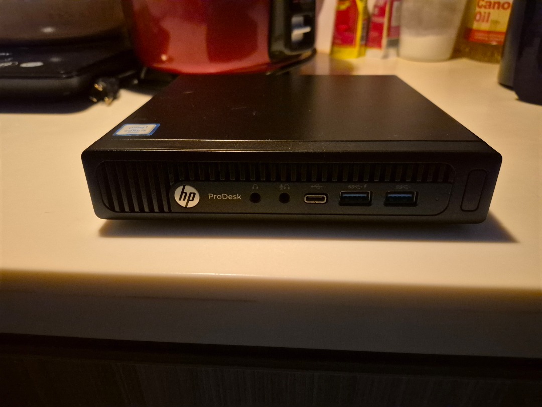 HP ProDesk 600 G2 Mini PC ( i5 6500t, 8gb RAM, 512gb NVMe SSD ...