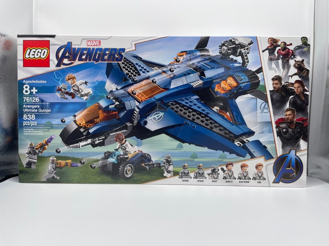 Lego Endgame Avengers Ultimate Quinjet 76126, Hobbies & Toys, Toys ...