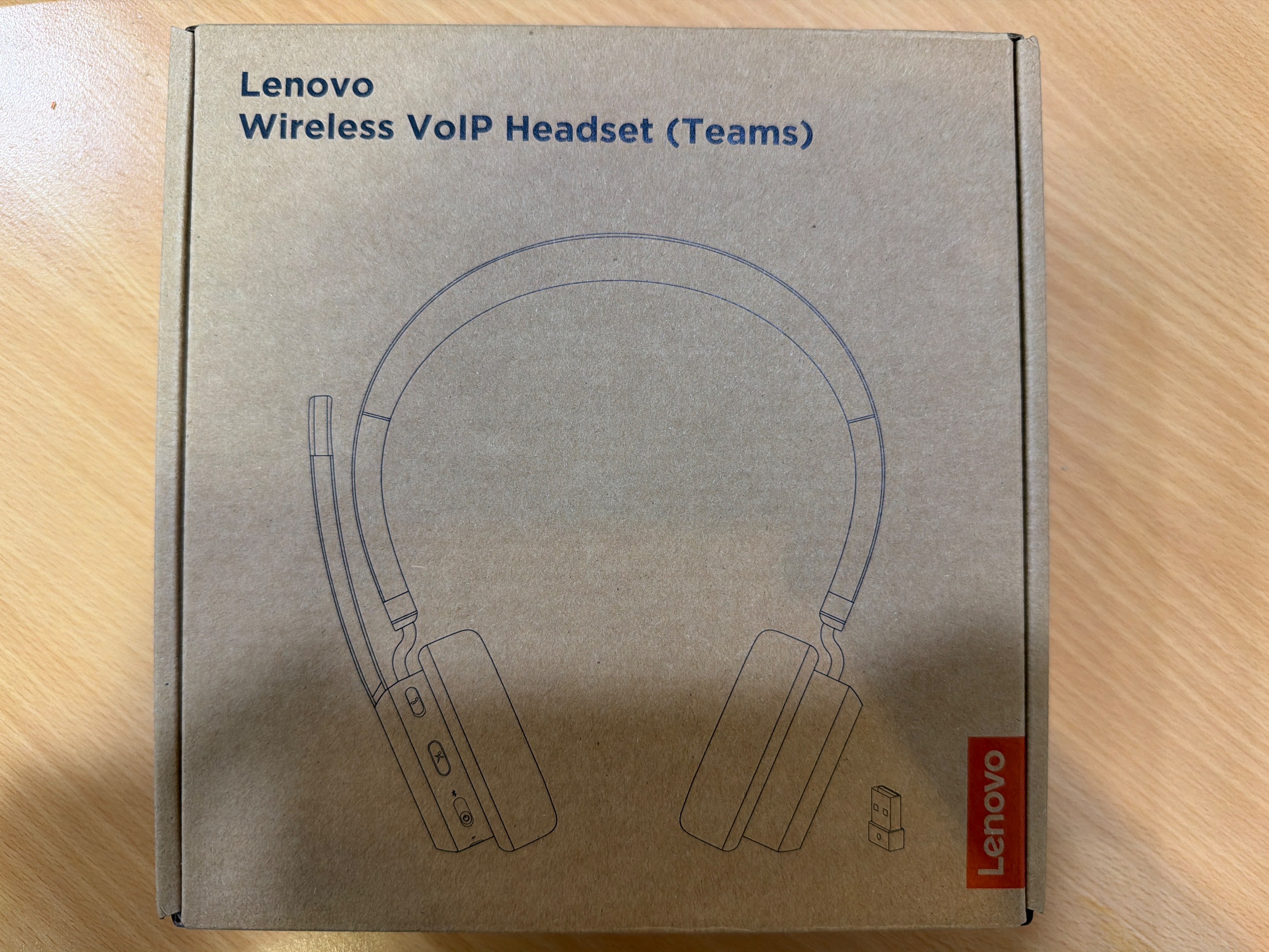 Lenovo Wireless VoIP Headset (Teams), Audio, Headphones & Headsets on ...