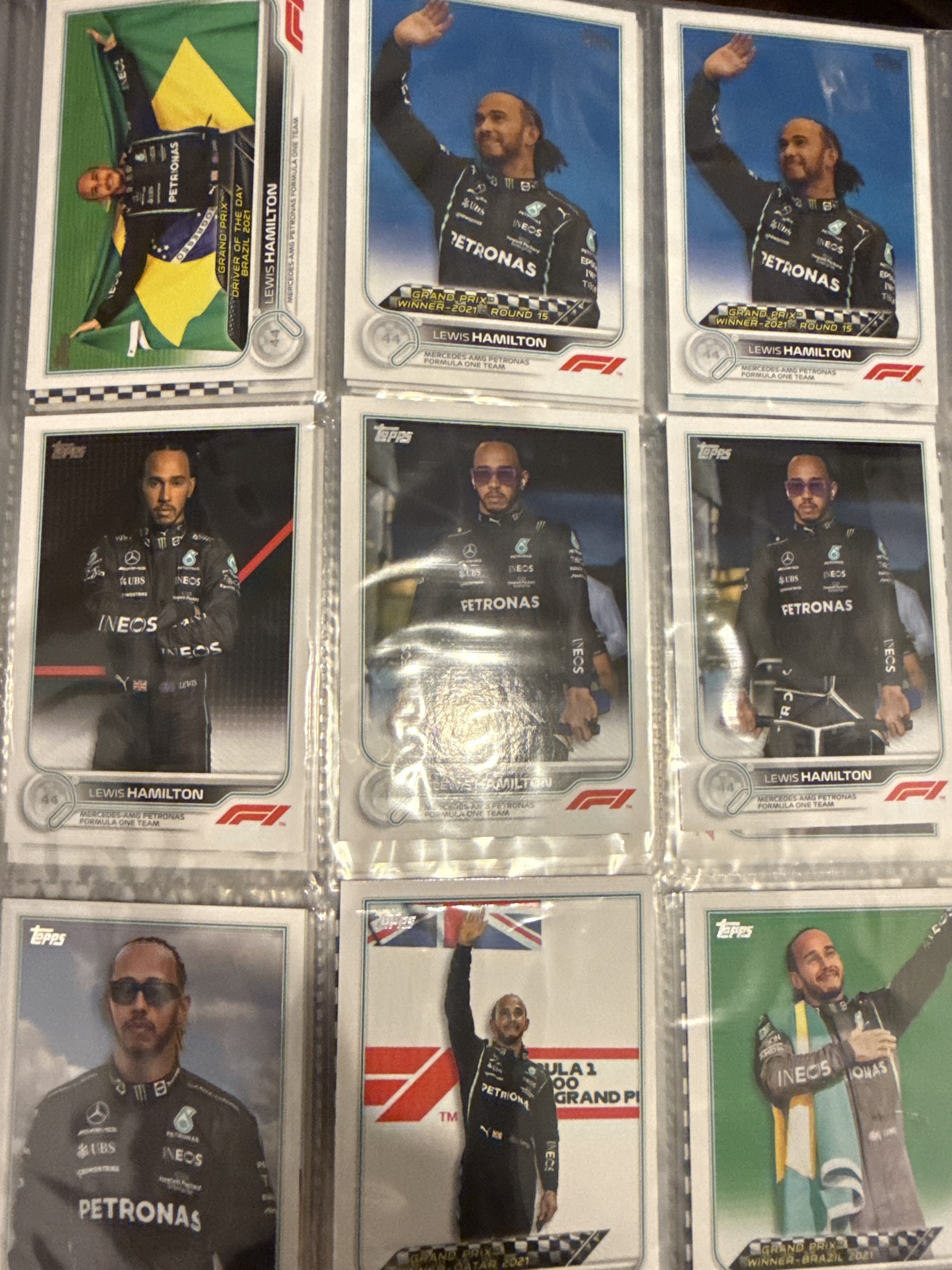 Lewis Hamilton F1 Trading Cards, Hobbies & Toys, Memorabilia ...
