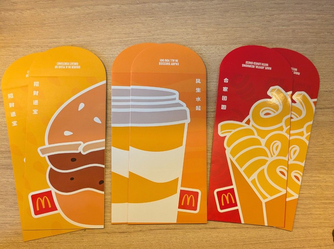 McDonald's 2026 Red Packets, Hobbies & Toys, Stationery & Craft, Other ...