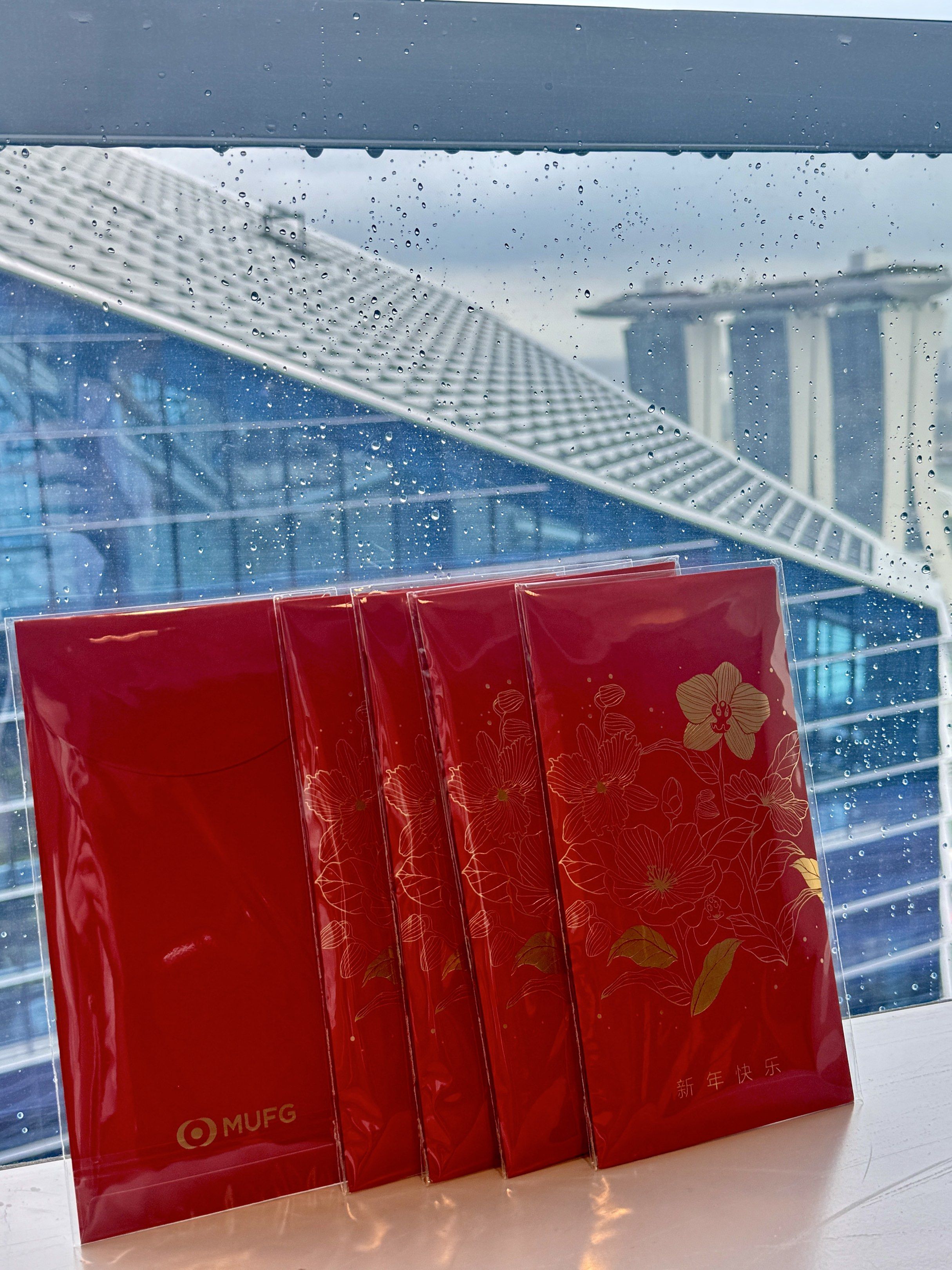 MUFG Red Packets - New Year Ang Pao CNY Ang Pao, Hobbies & Toys ...