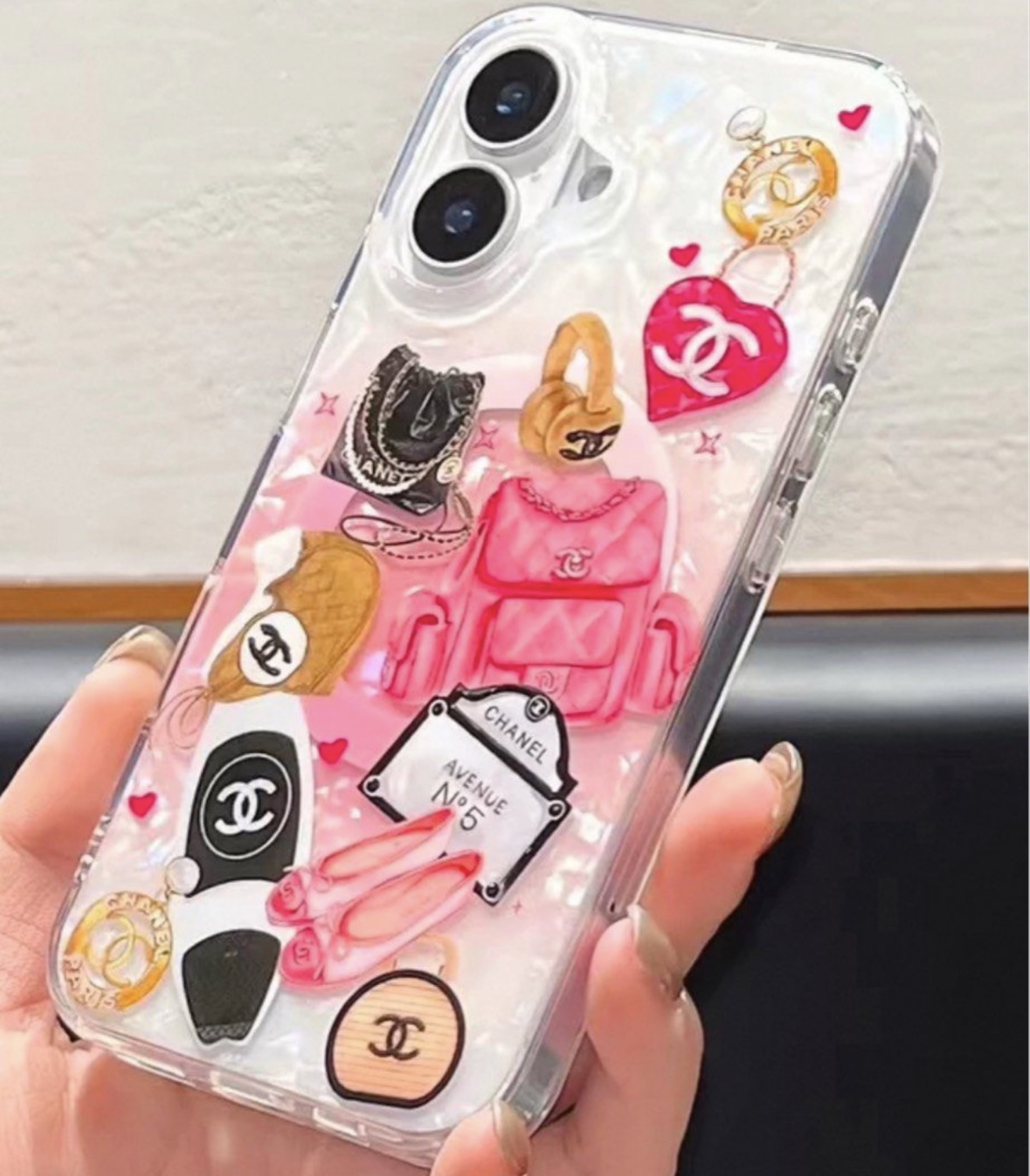 New Cc Chanel print iPhone 16 pro phone case, Mobile Phones & Gadgets ...