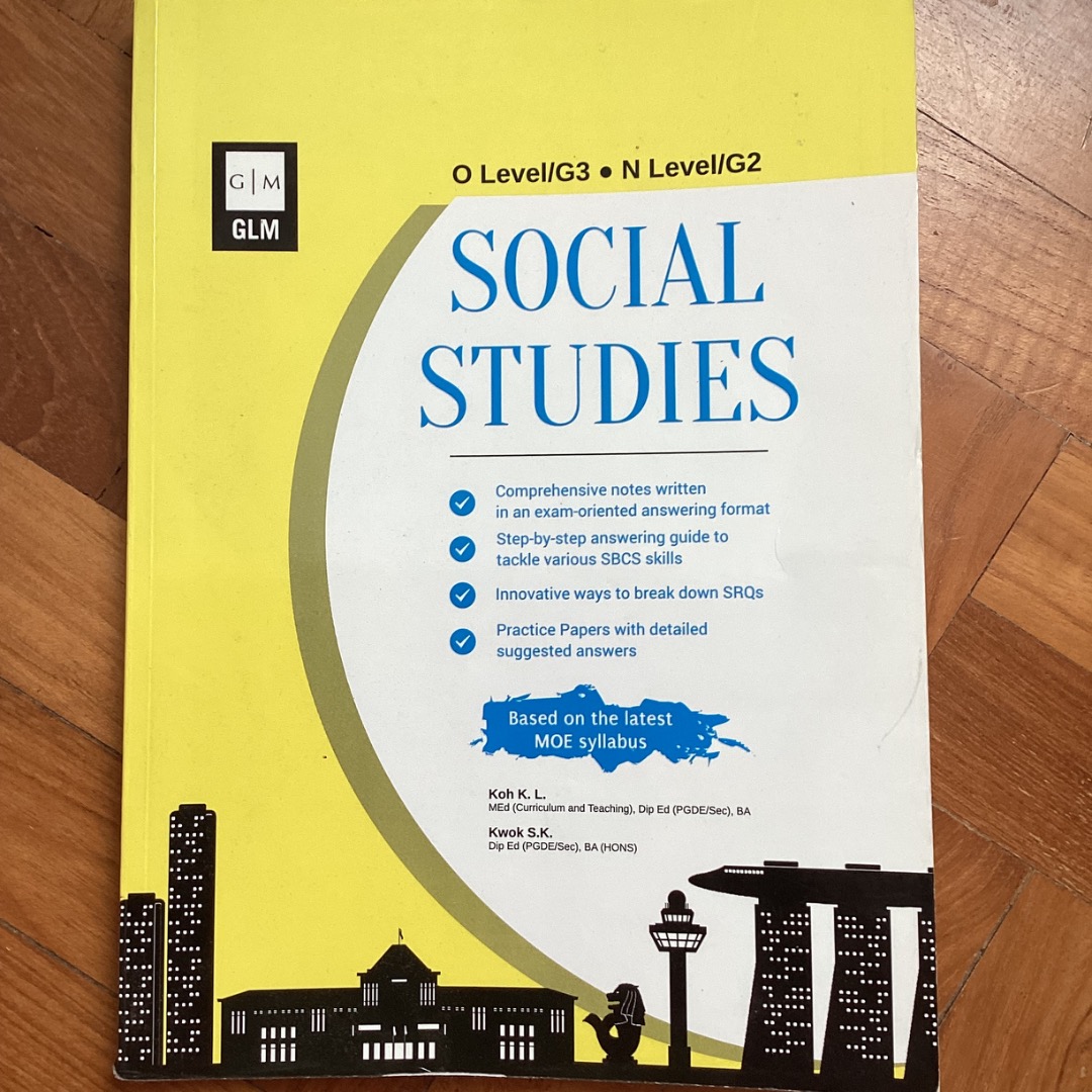 O Level/G3 N Level/G2 Social Studies Textbook+ Assessment Book, Hobbies ...